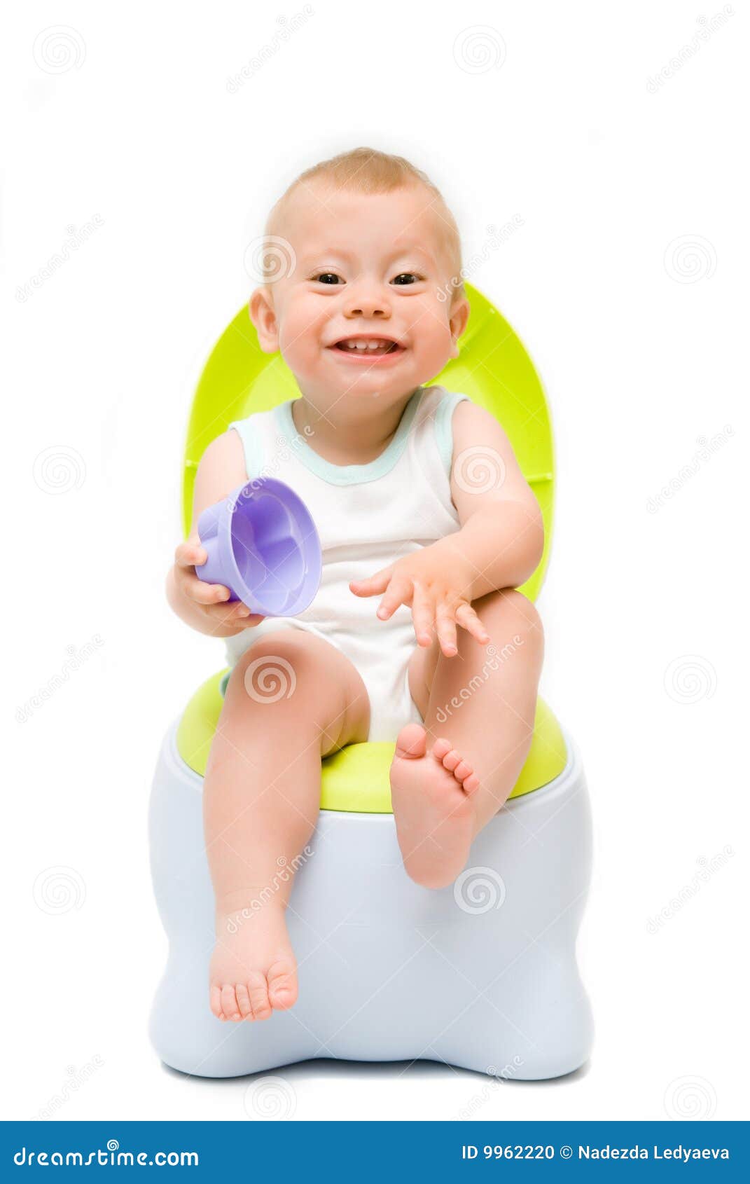 Kid stock photo. Image of slim, face, potty, human, smiley - 9962220