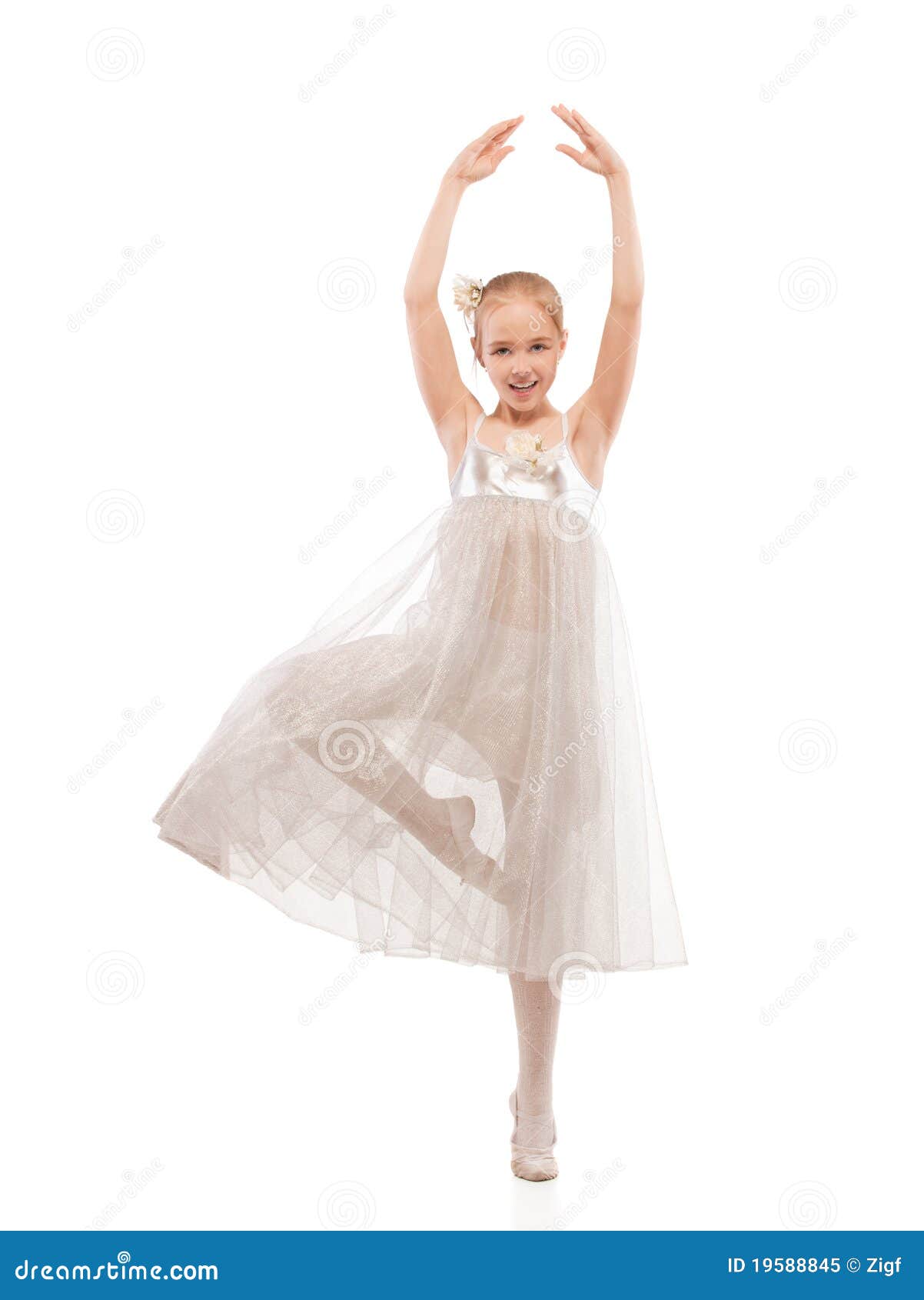 Kid ballet dancer stock image. Image of fashion, childhood - 19588845
