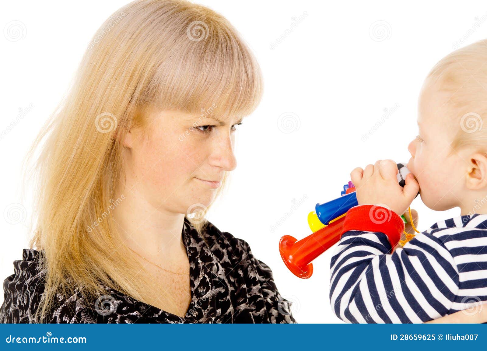 Kid Blowing Mother Football Beep Photos - Free & Royalty-Free Stock ...