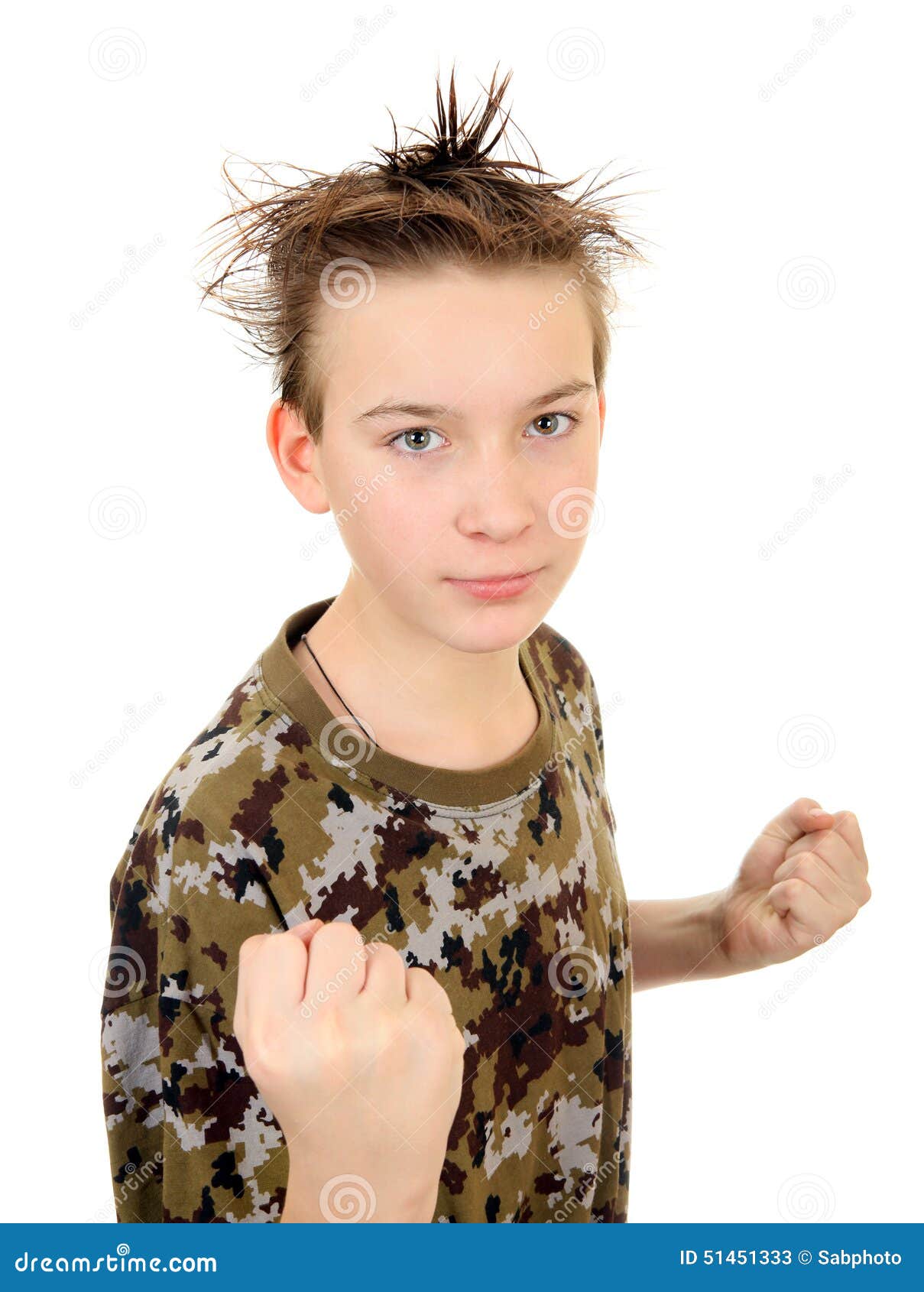 Kid in Boxer Pose stock image. Image of boxer, shirt - 51451333