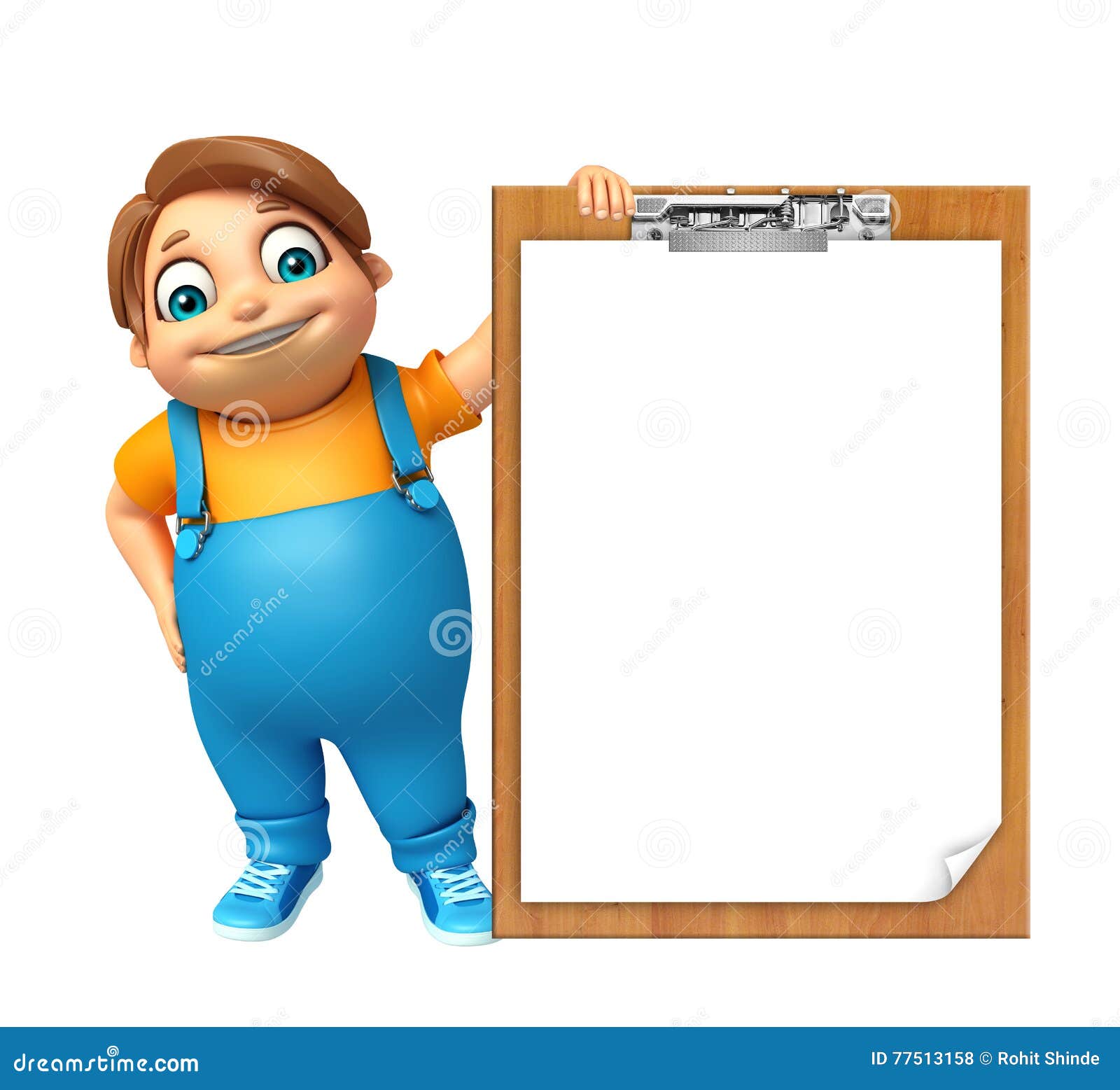 Kid boy with Exam pad stock illustration. Illustration of educational ...