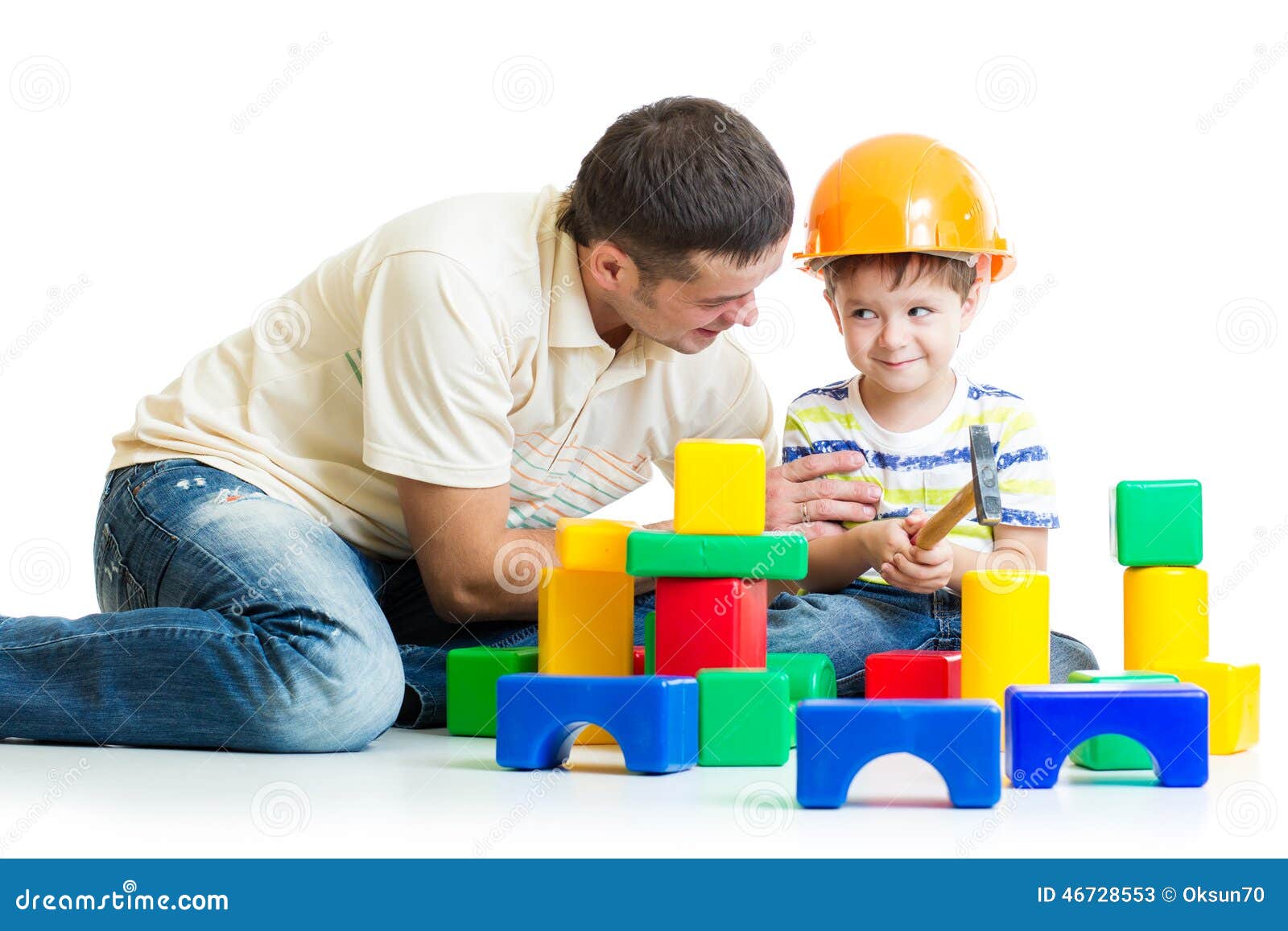 Father Son Builders Stock Photos - Free & Royalty-Free Stock Photos ...