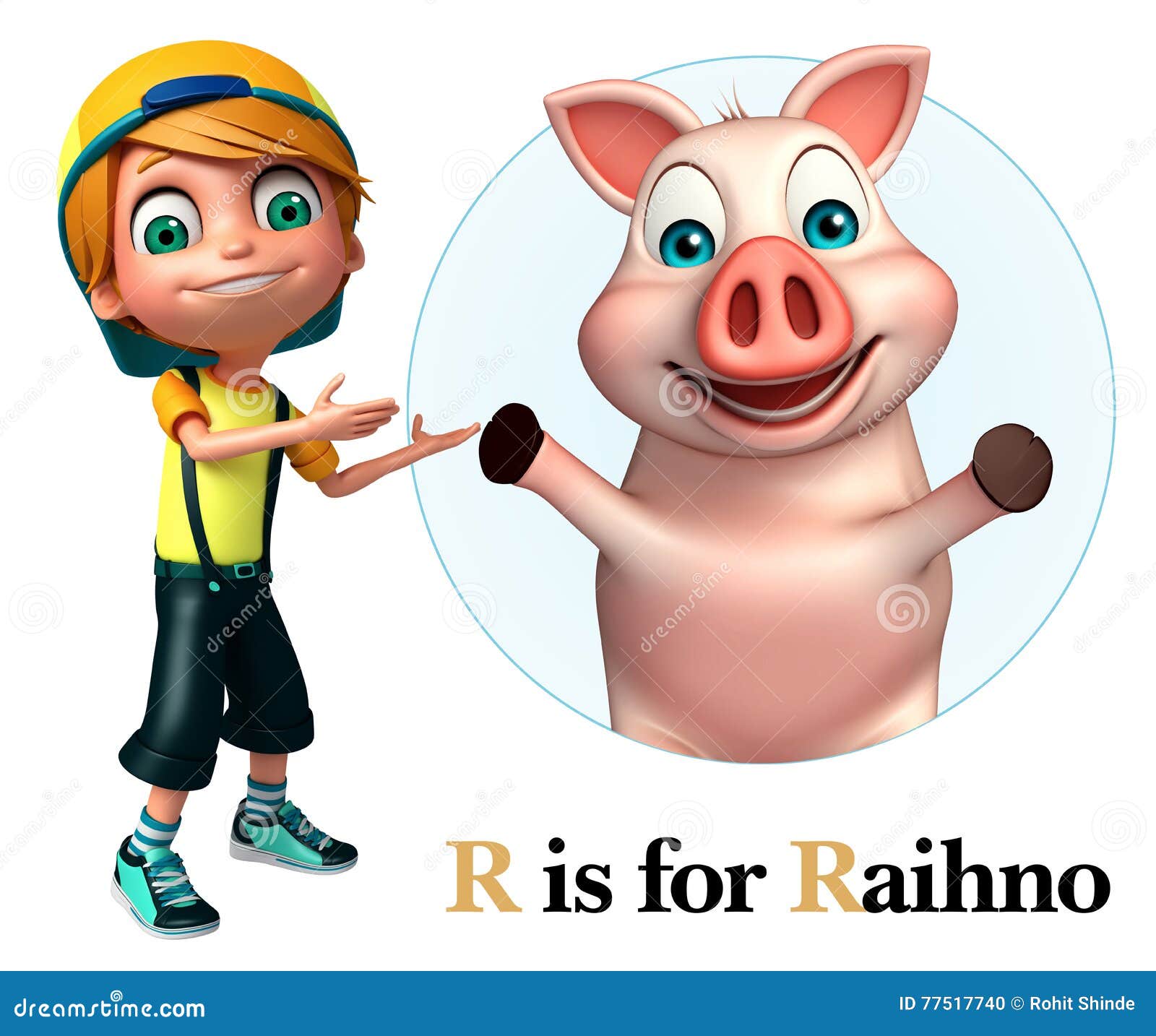 Kid Boy Pointing Pig Stock Illustrations – 7 Kid Boy Pointing Pig Stock ...