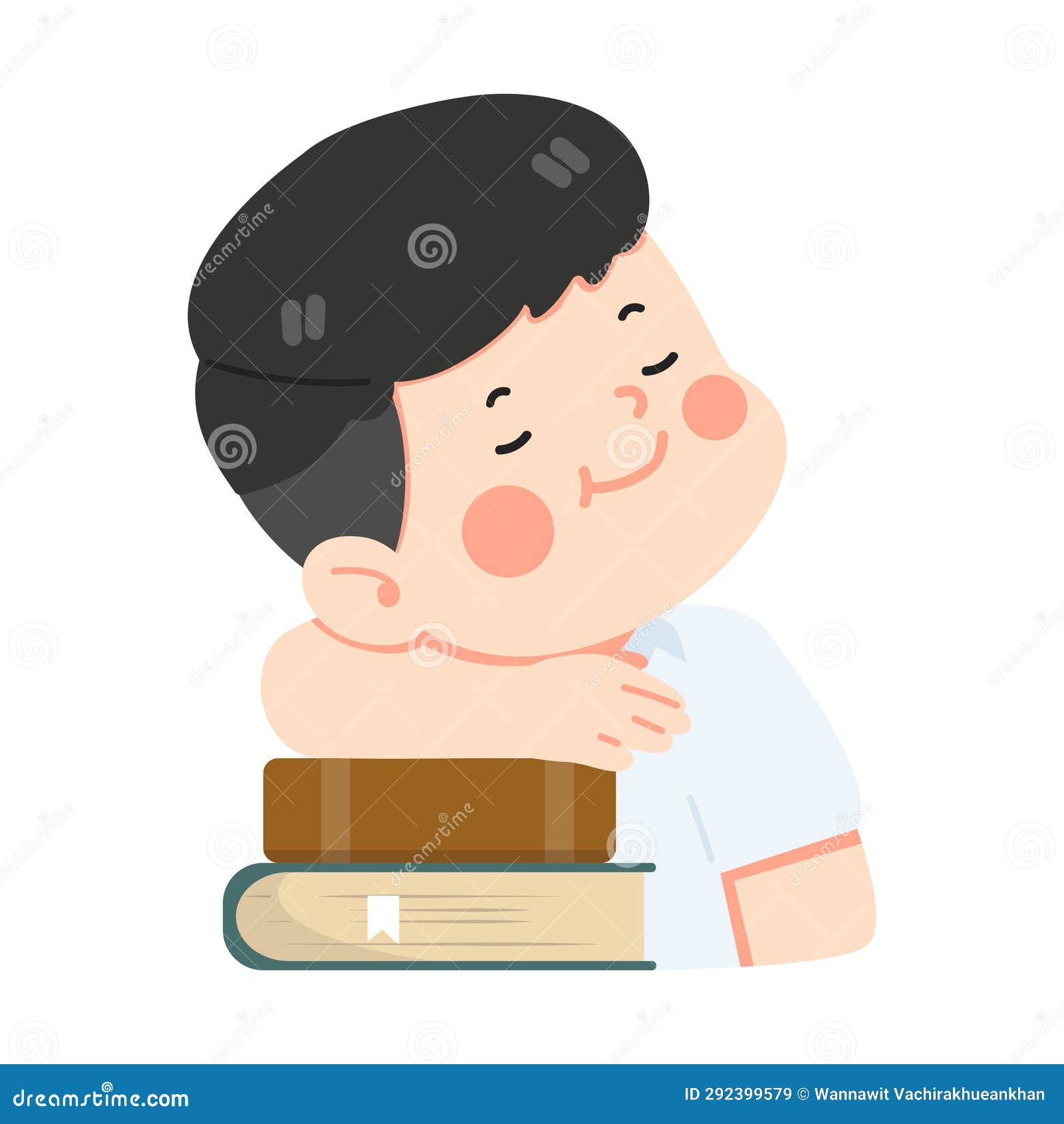 Depressed Students. Sad Emotions Child School Stress, Lonely Boy ...