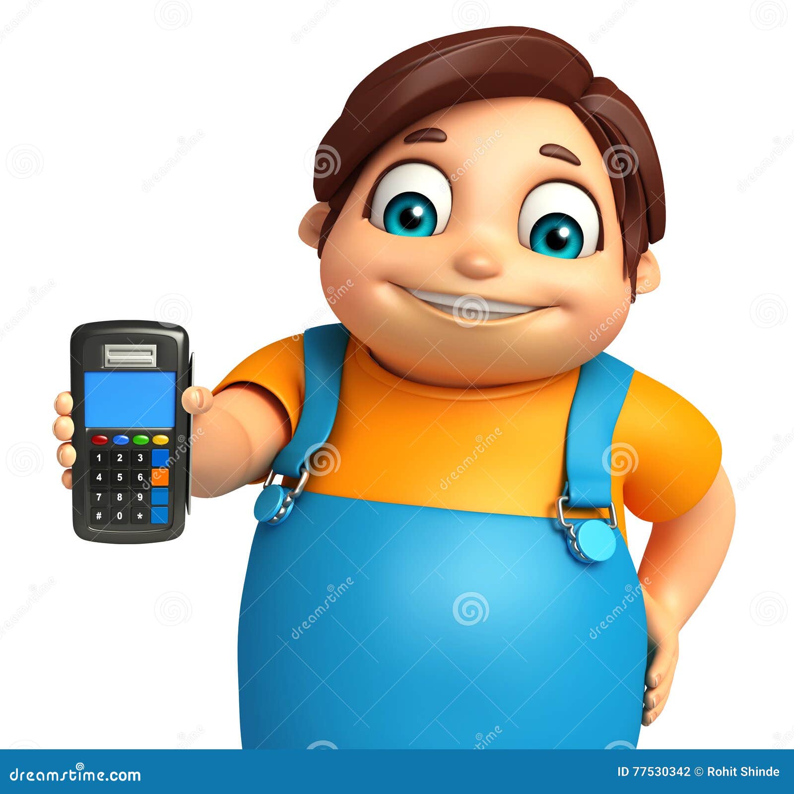 Kid boy with Swap machine stock illustration. Illustration of character ...