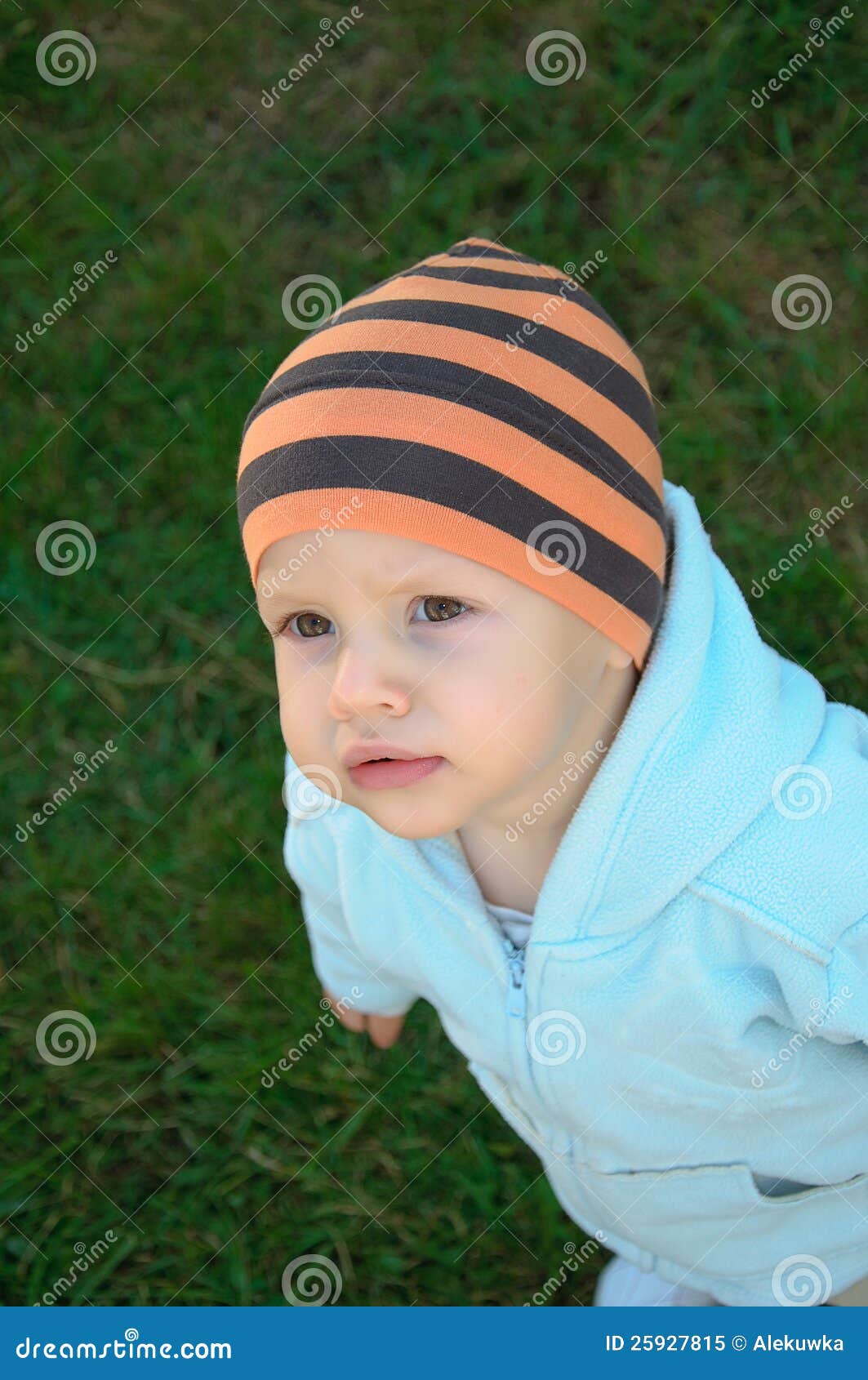 The kid in a cap stock image. Image of toddler, cute - 25927815