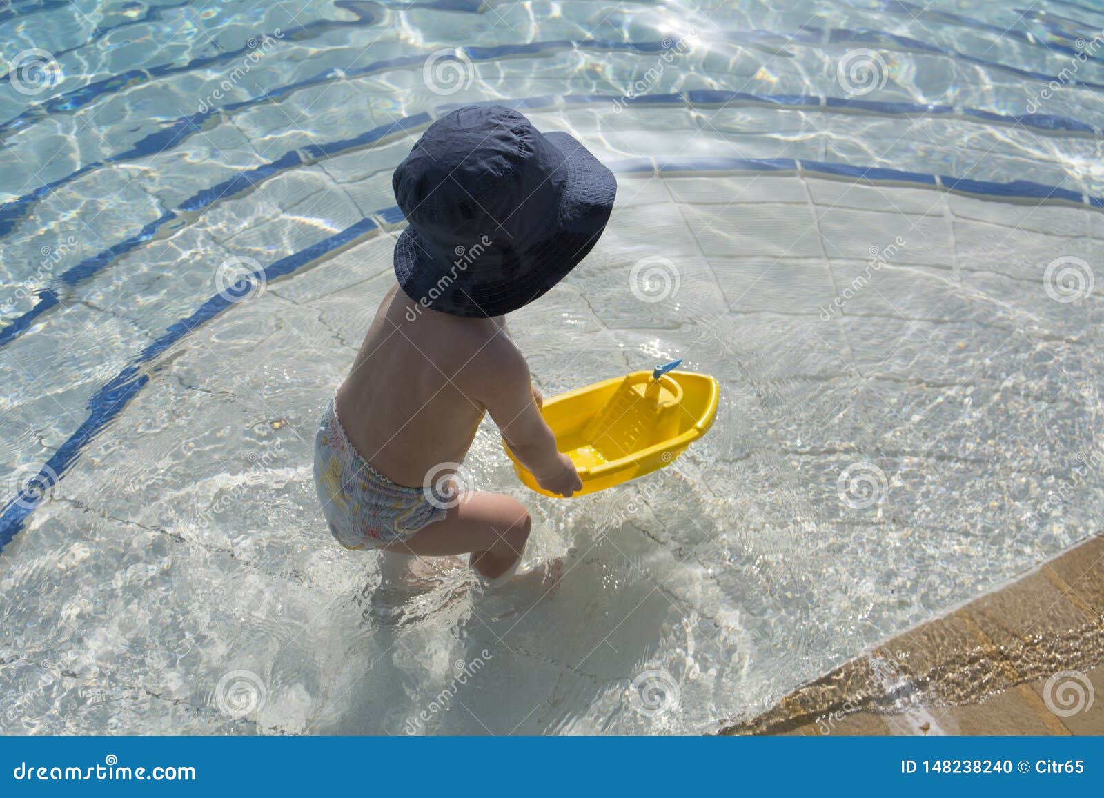 Kid stock photo. Image of water, baby, summer, play - 148238240