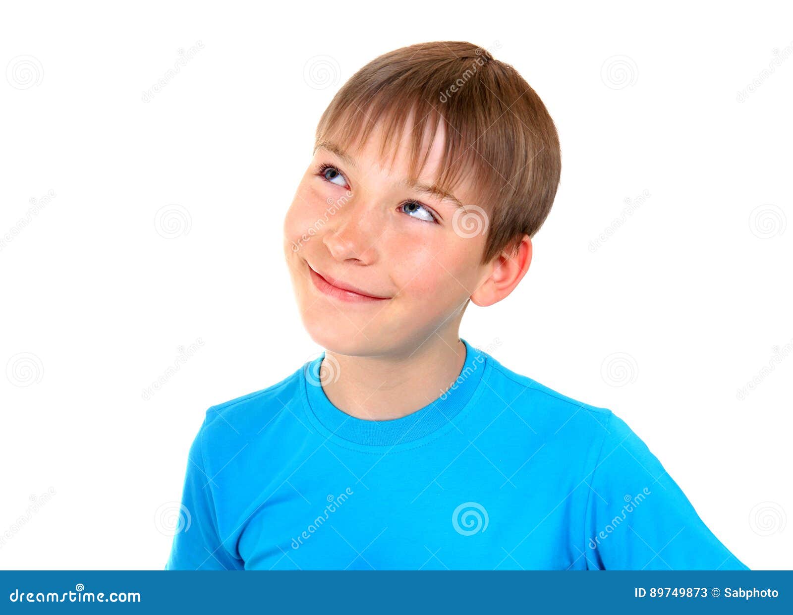 Kid is dreaming stock image. Image of fancy, fantasy - 89749873