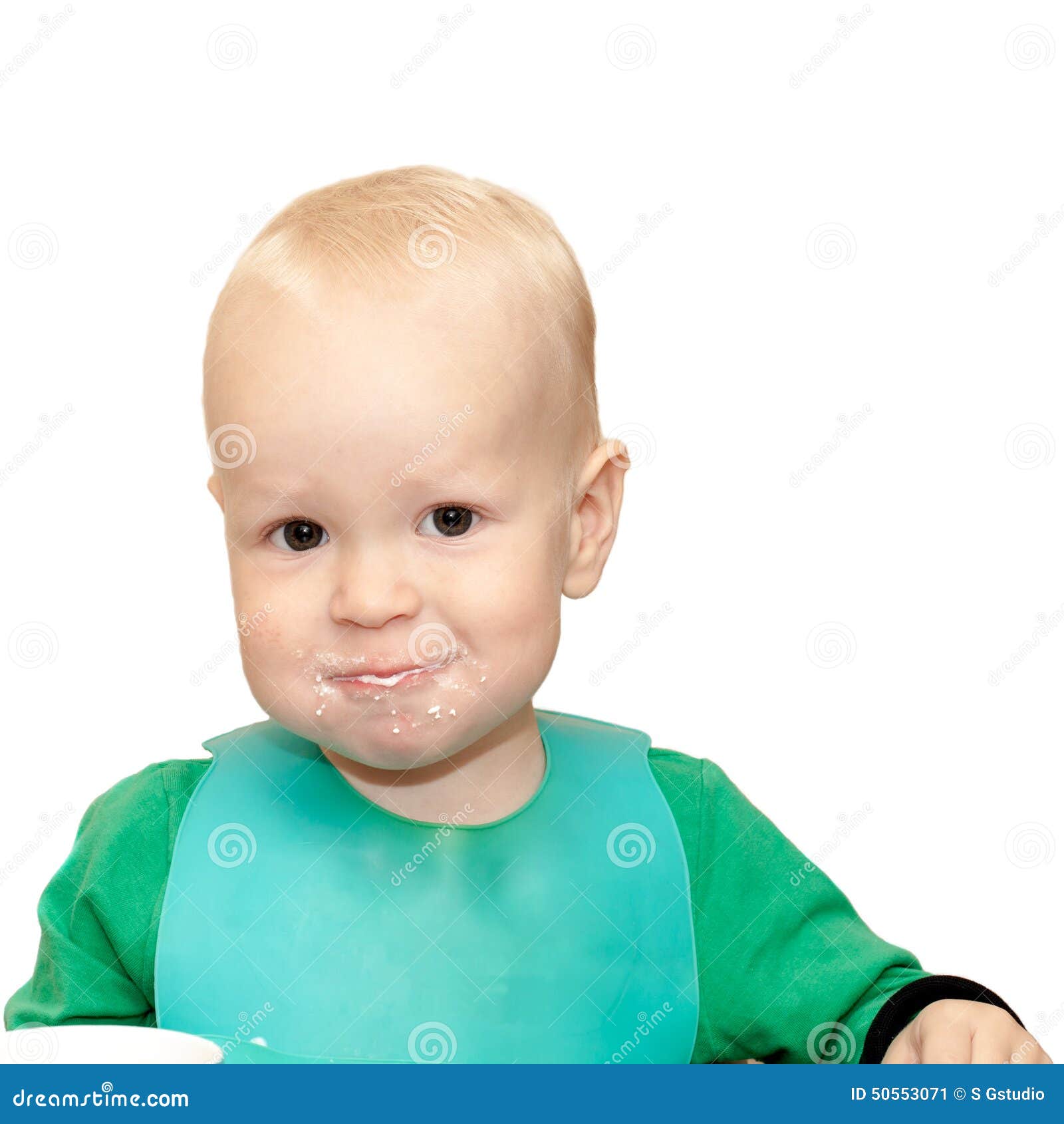 Kid is eating stock image. Image of food, person, sandwich - 50553071