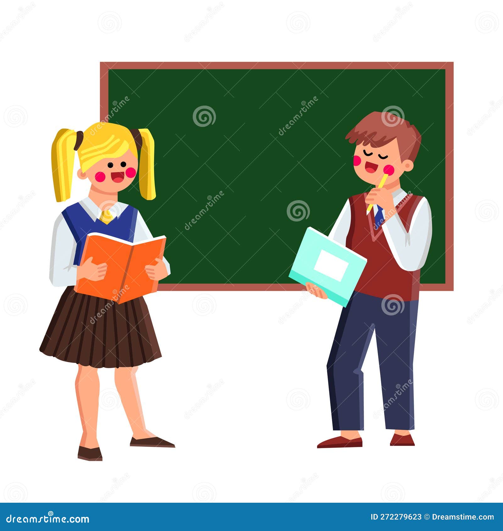 Kid explain lesson vector stock vector. Illustration of future - 272279623