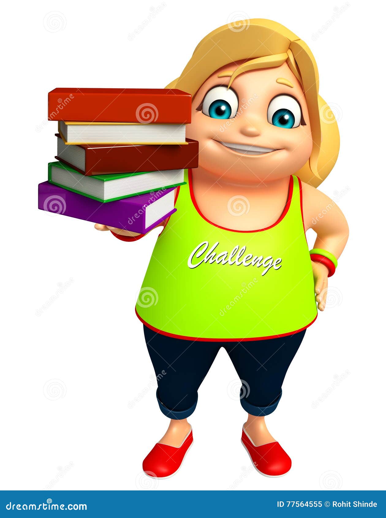 Kid girl with Book stack stock illustration. Illustration of stack ... Kid girl with Book stack stock illustration. Illustration of stack ...