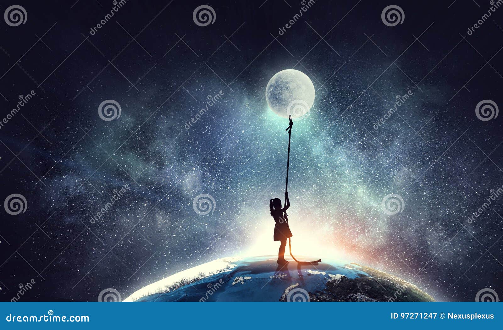 Hand Catching Moon Stock Illustrations – 27 Hand Catching Moon Stock ...