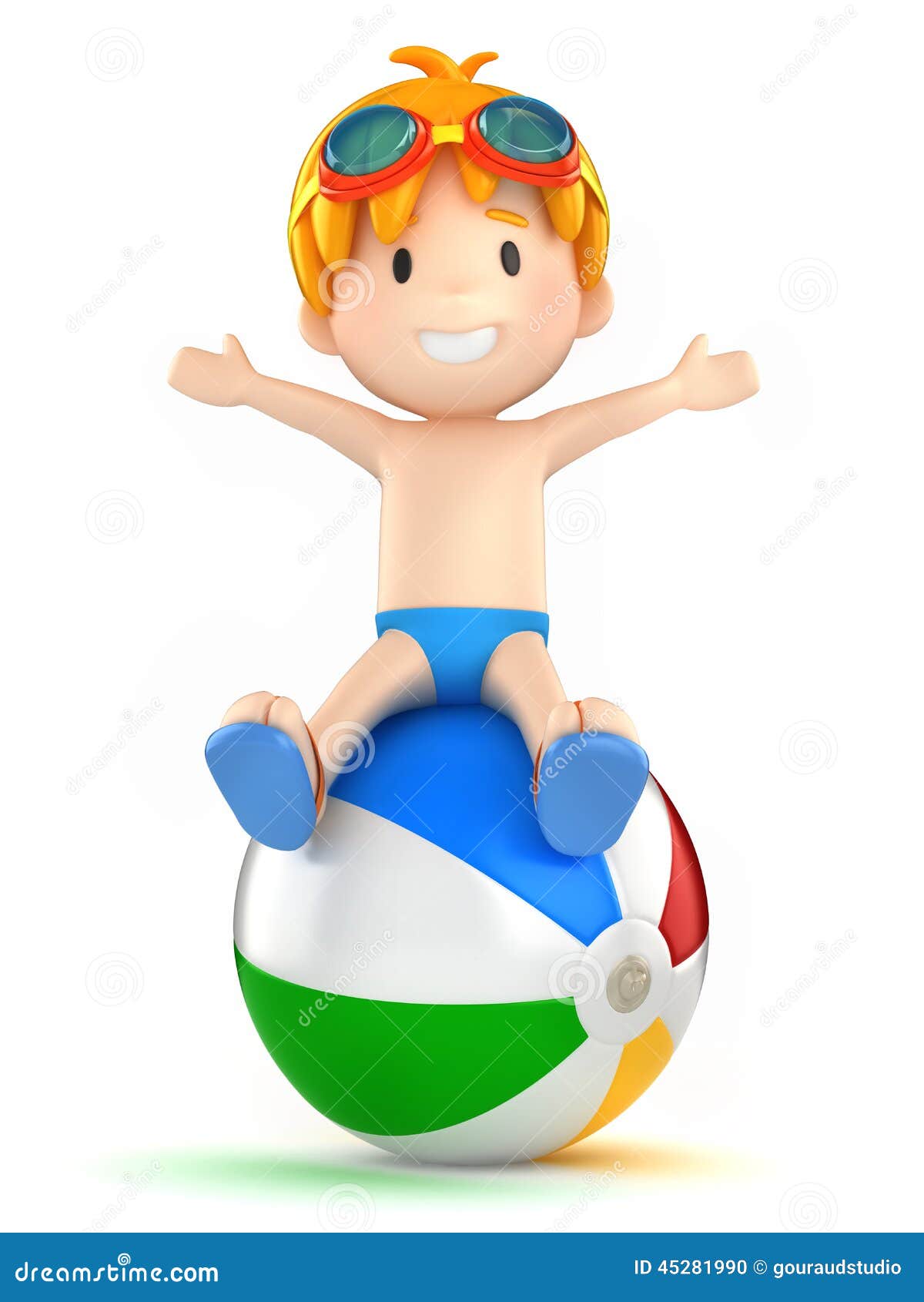 Inflatable Ball With Man Inside On Water Solid Icon, Aquapark Concept ...