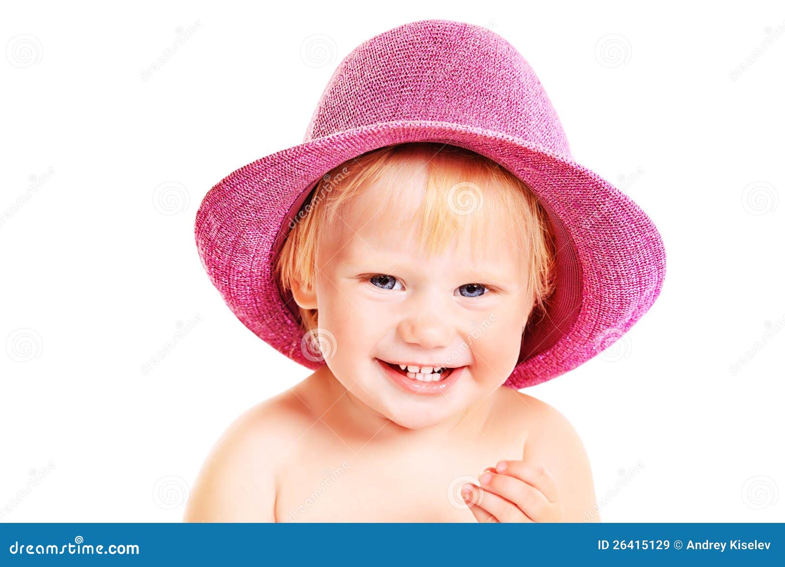 Kid in hat stock image. Image of caucasian, adorable - 26415129