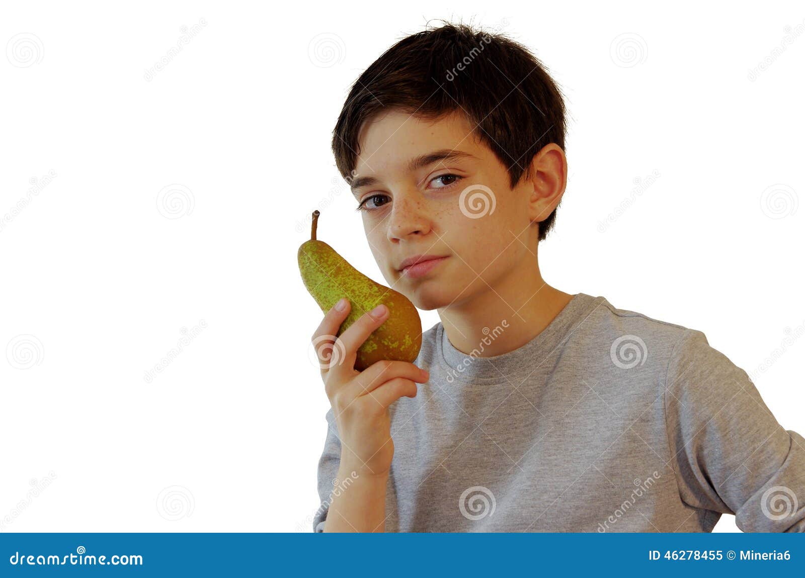 Kid eating a fruit stock image. Image of eyes, apple - 46278455