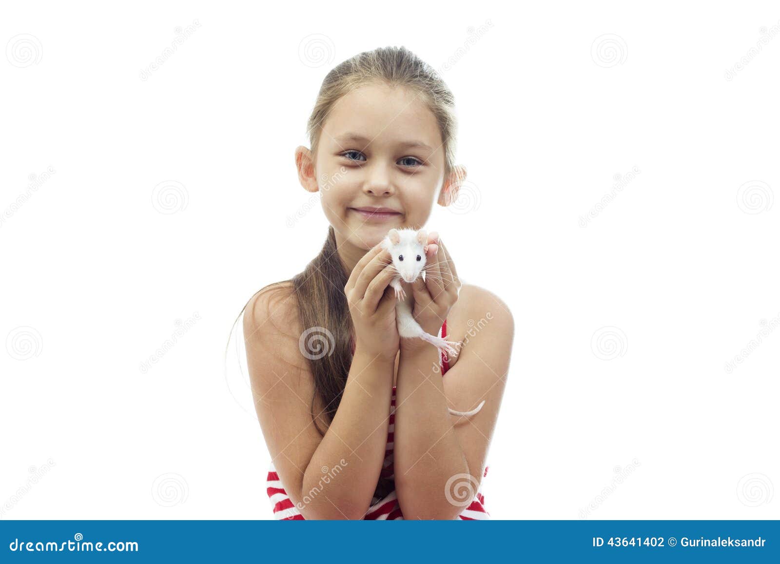 Kid holding a rat stock photo. Image of childhood, child - 43641402