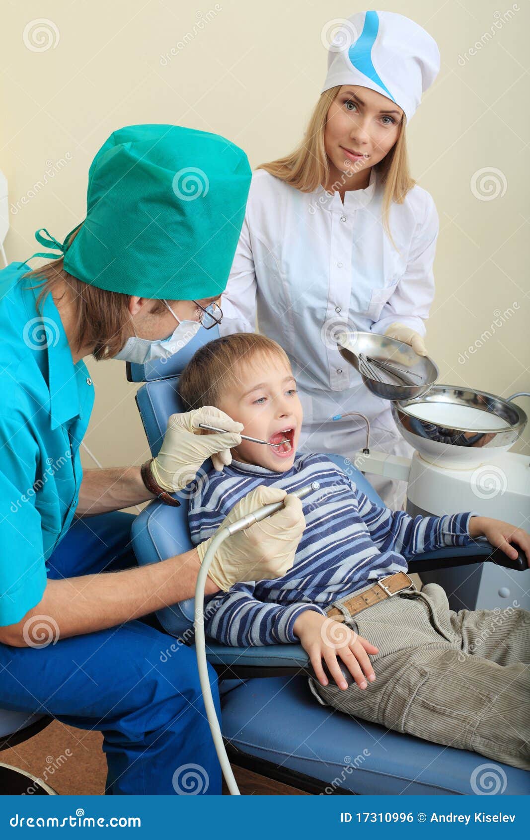 Kid in hospital stock photo. Image of examine, instrument - 17310996