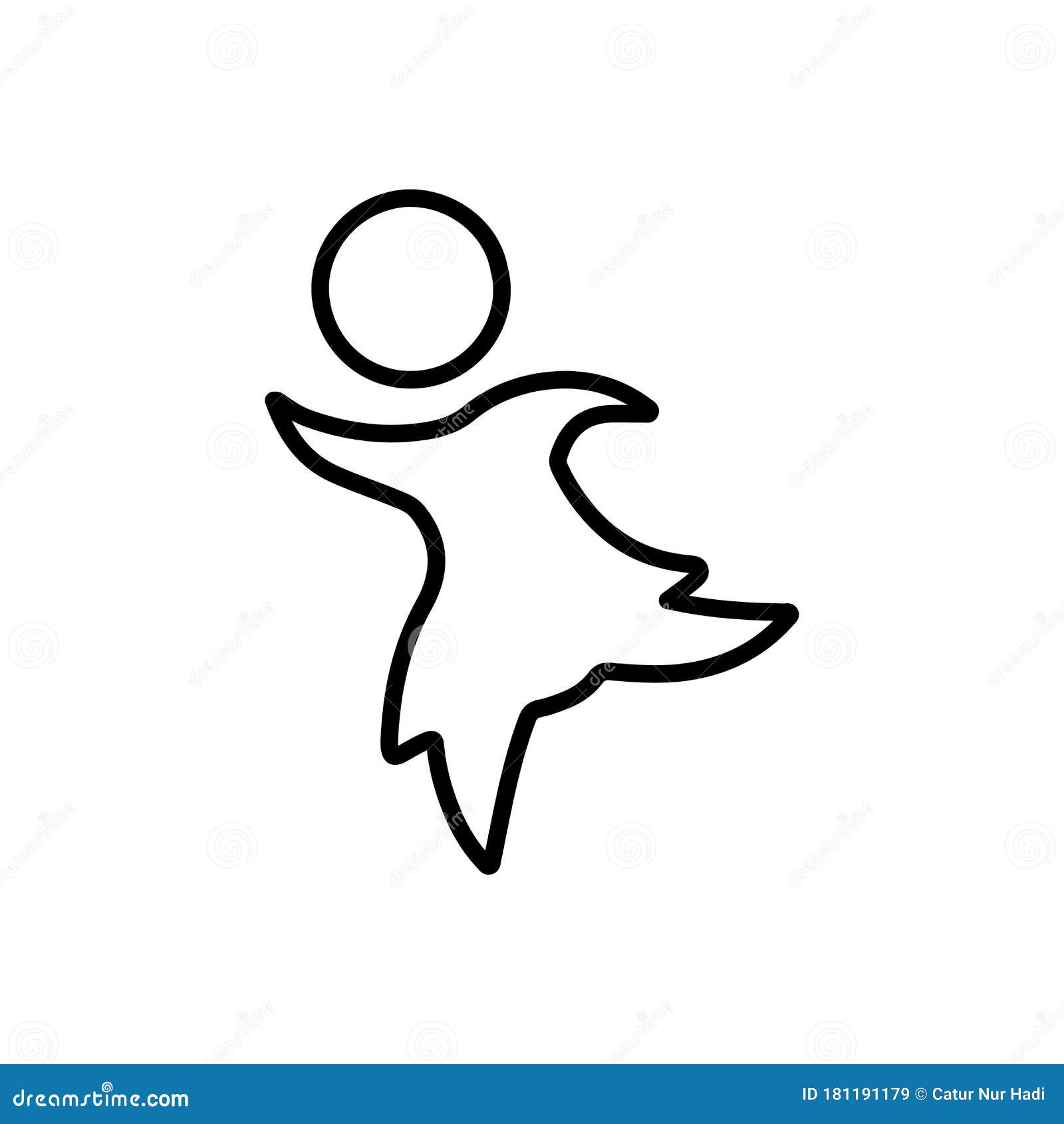 Kid Icon Vector Simple Isolated Illustration Signage Template Design ...