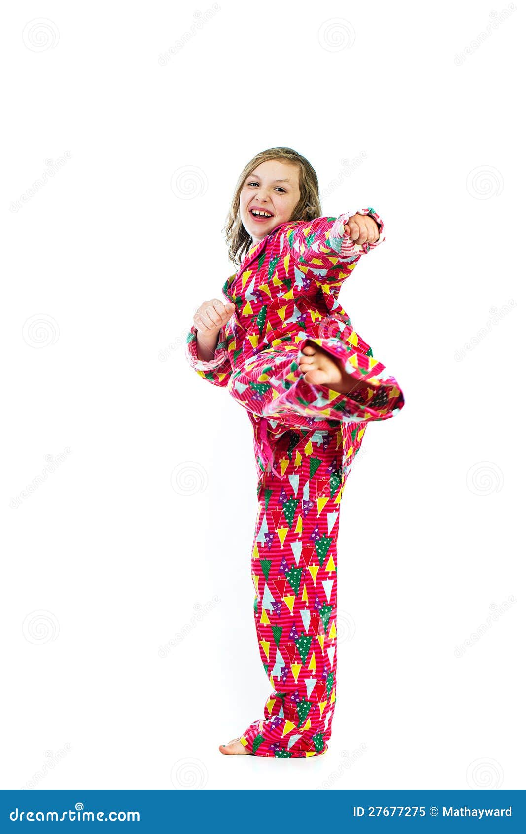 Kid Karate Kick stock image. Image of high, kicking, healthy - 27677275