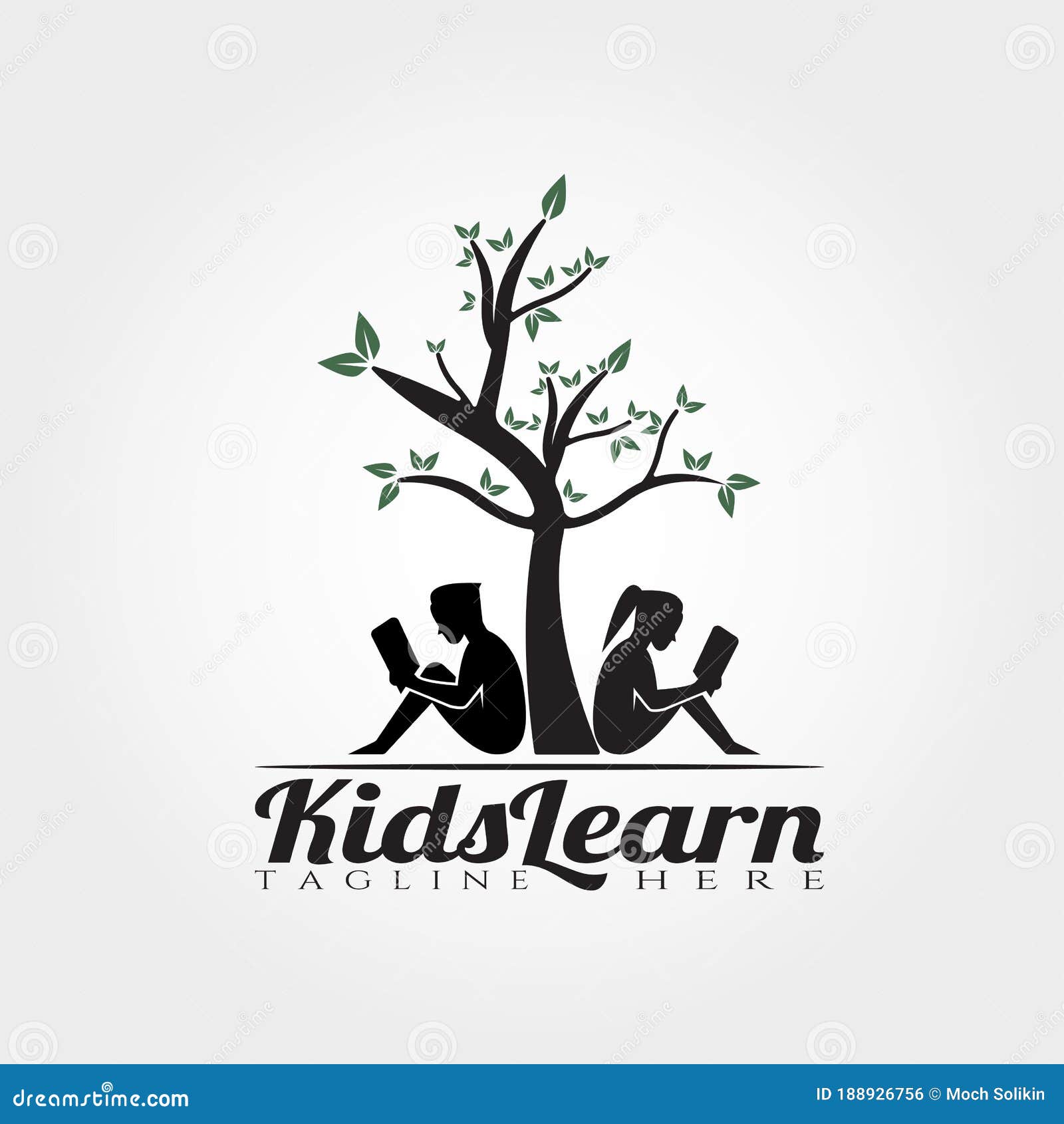 Kid Learning Logo Template,Children Learning Icon Design Stock ...