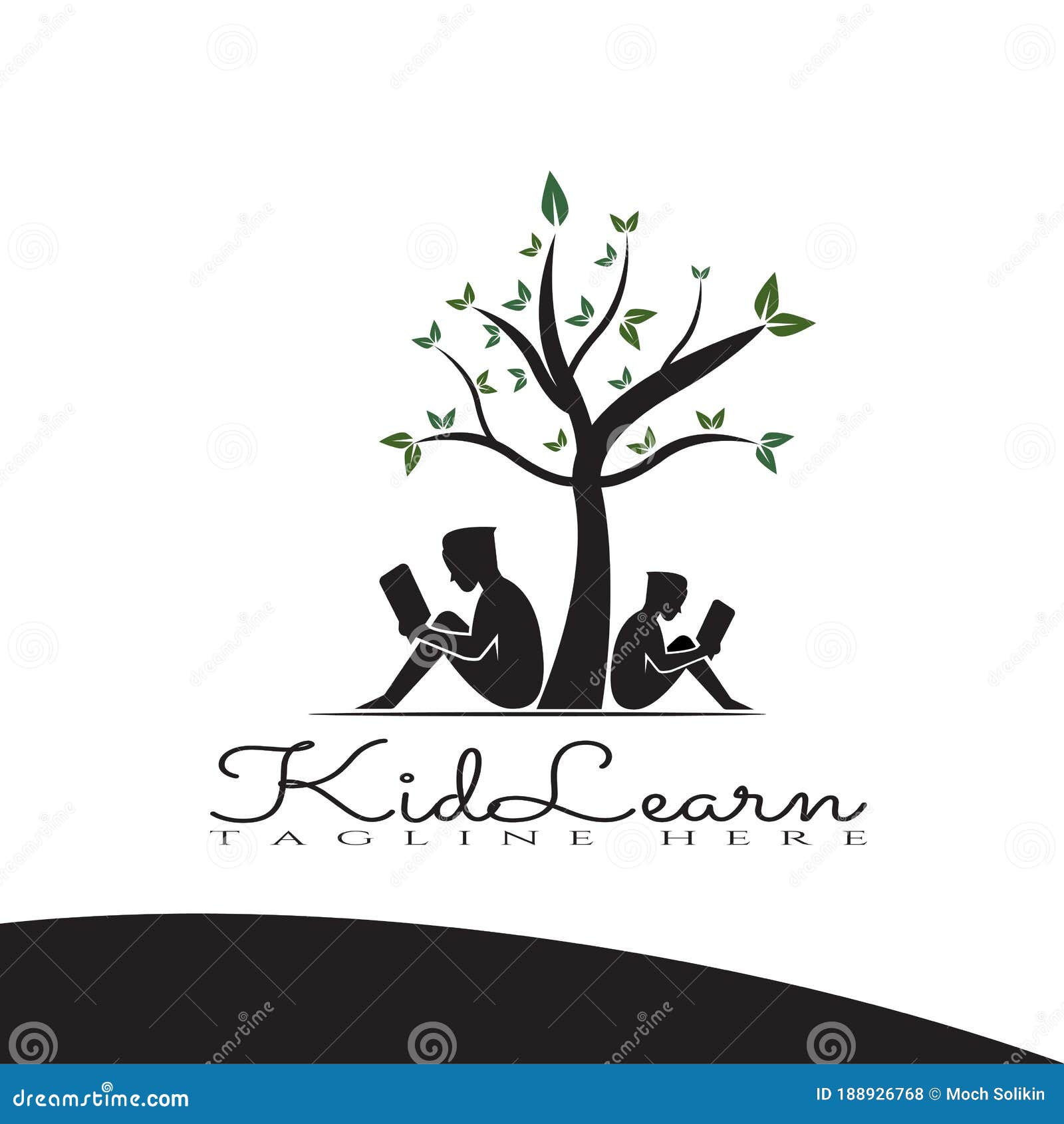 Kid Learning Logo Template,Children Learning Icon Design Stock ...