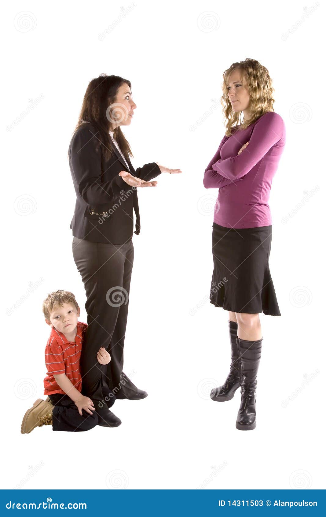 Kid leg boss mad stock image. Image of multitasking, family - 14311503