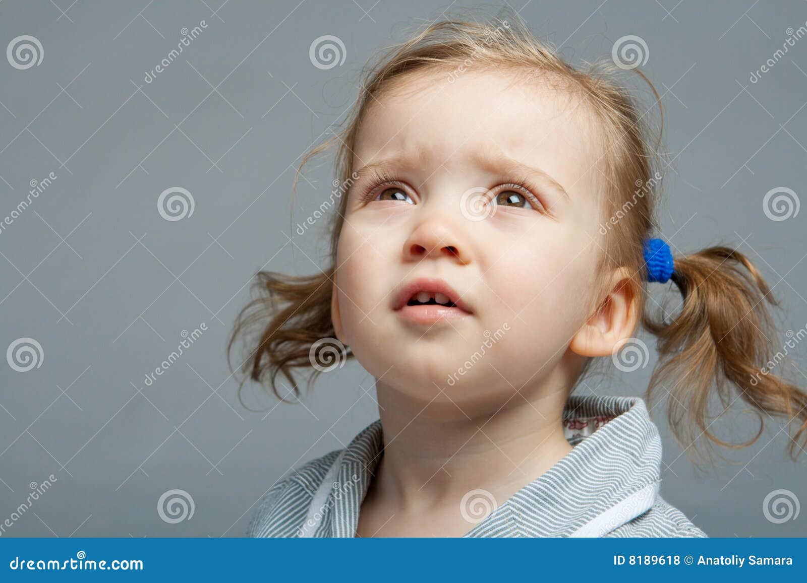 Kid looking up stock photo. Image of baby, toddler, childhood - 8189618