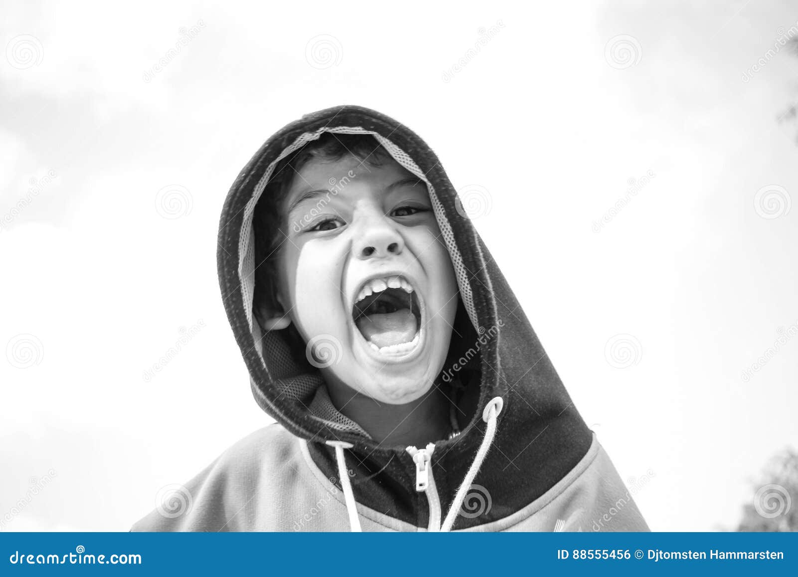 Kid Making Strange Facial Expressions Royalty-Free Stock Image ...