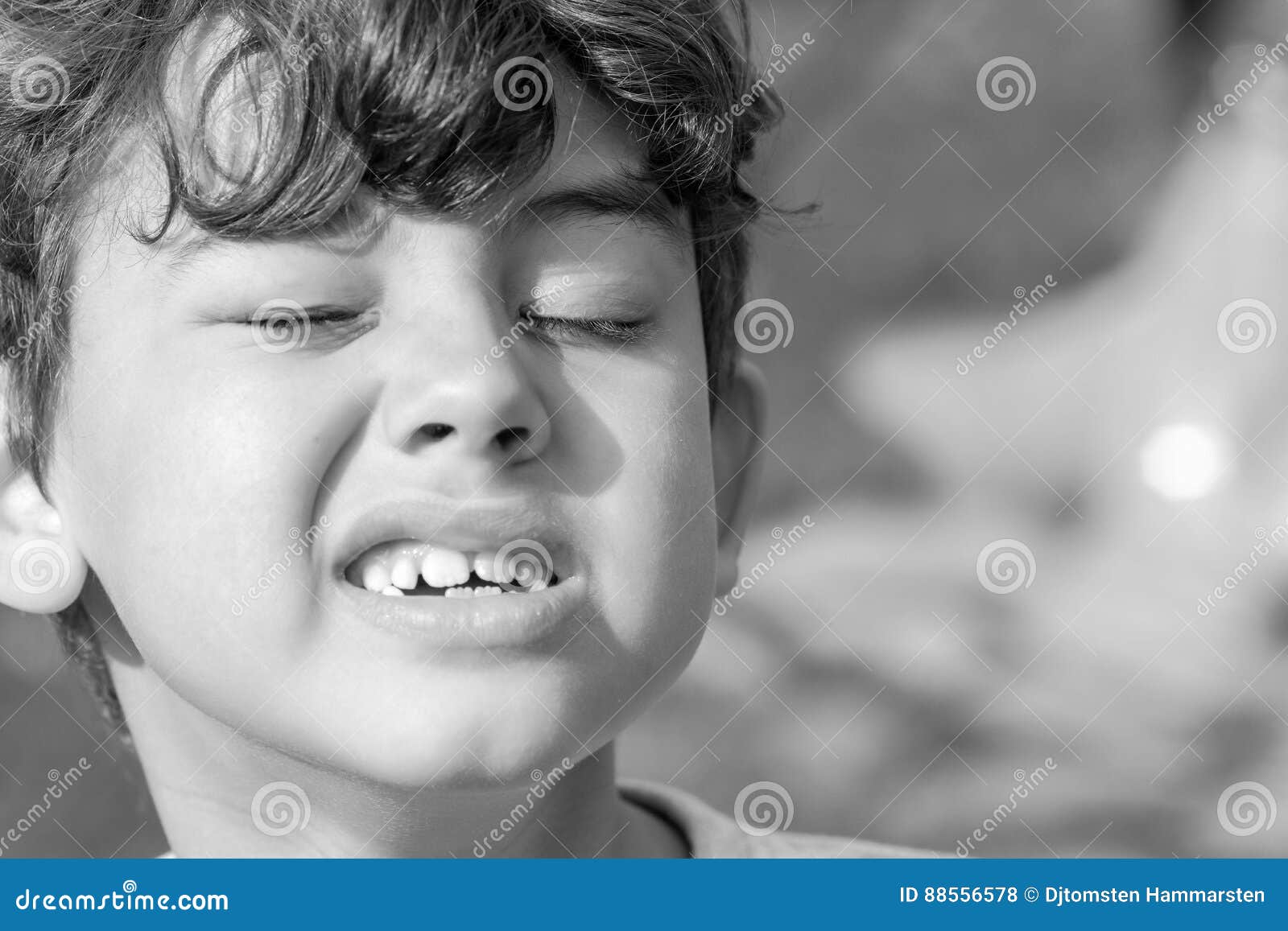 Kid Making Strange Facial Expressions Royalty-Free Stock Image ...