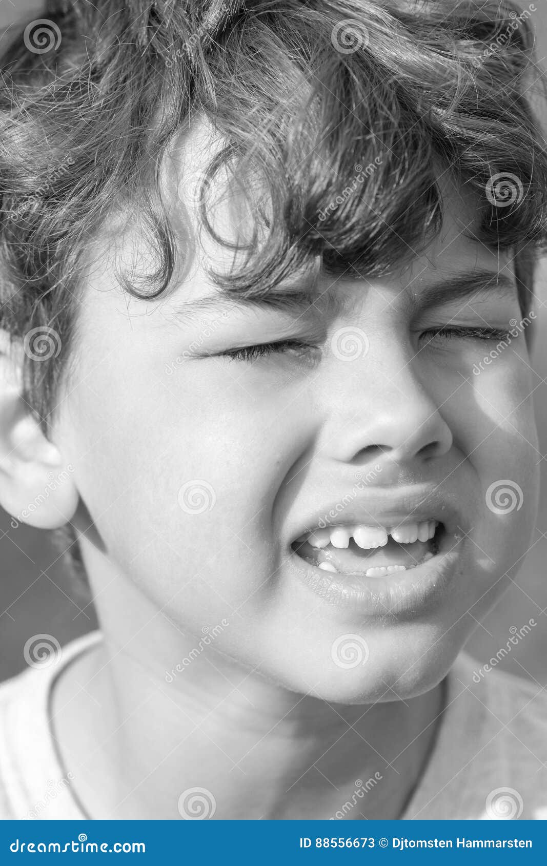 Kid Making Strange Facial Expressions Stock Image - Image of expression ...