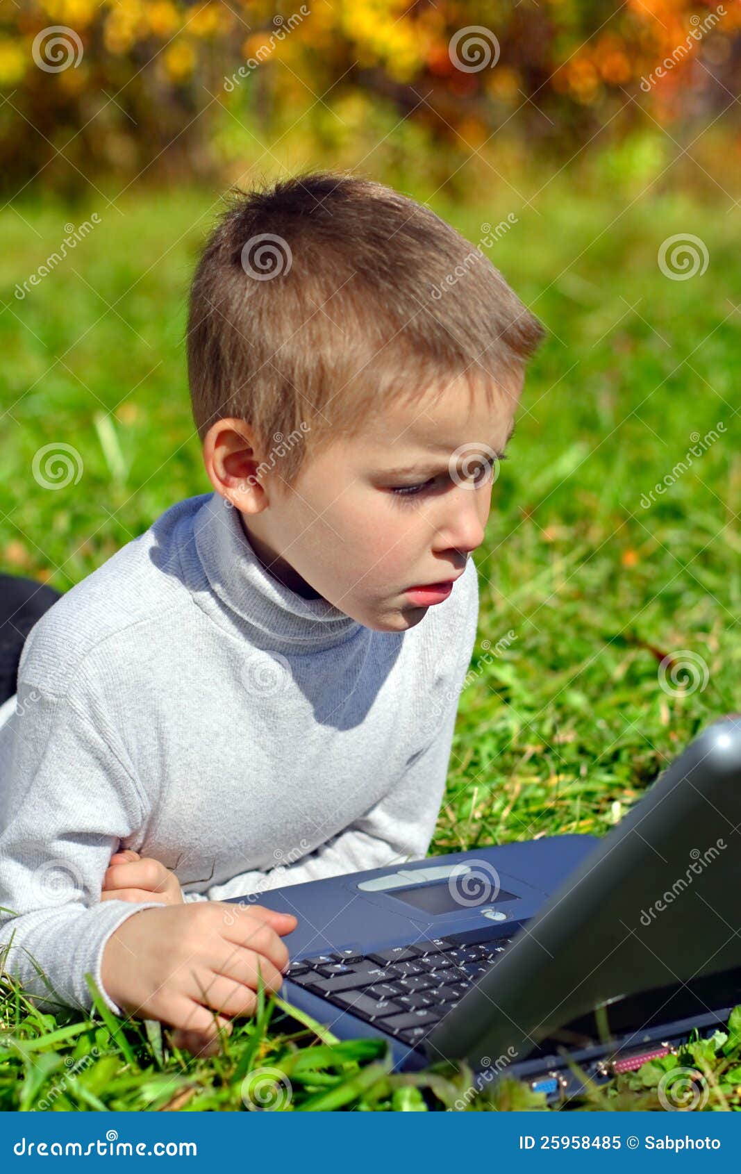 Kid with notebook stock image. Image of childhood, lifestyle - 25958485