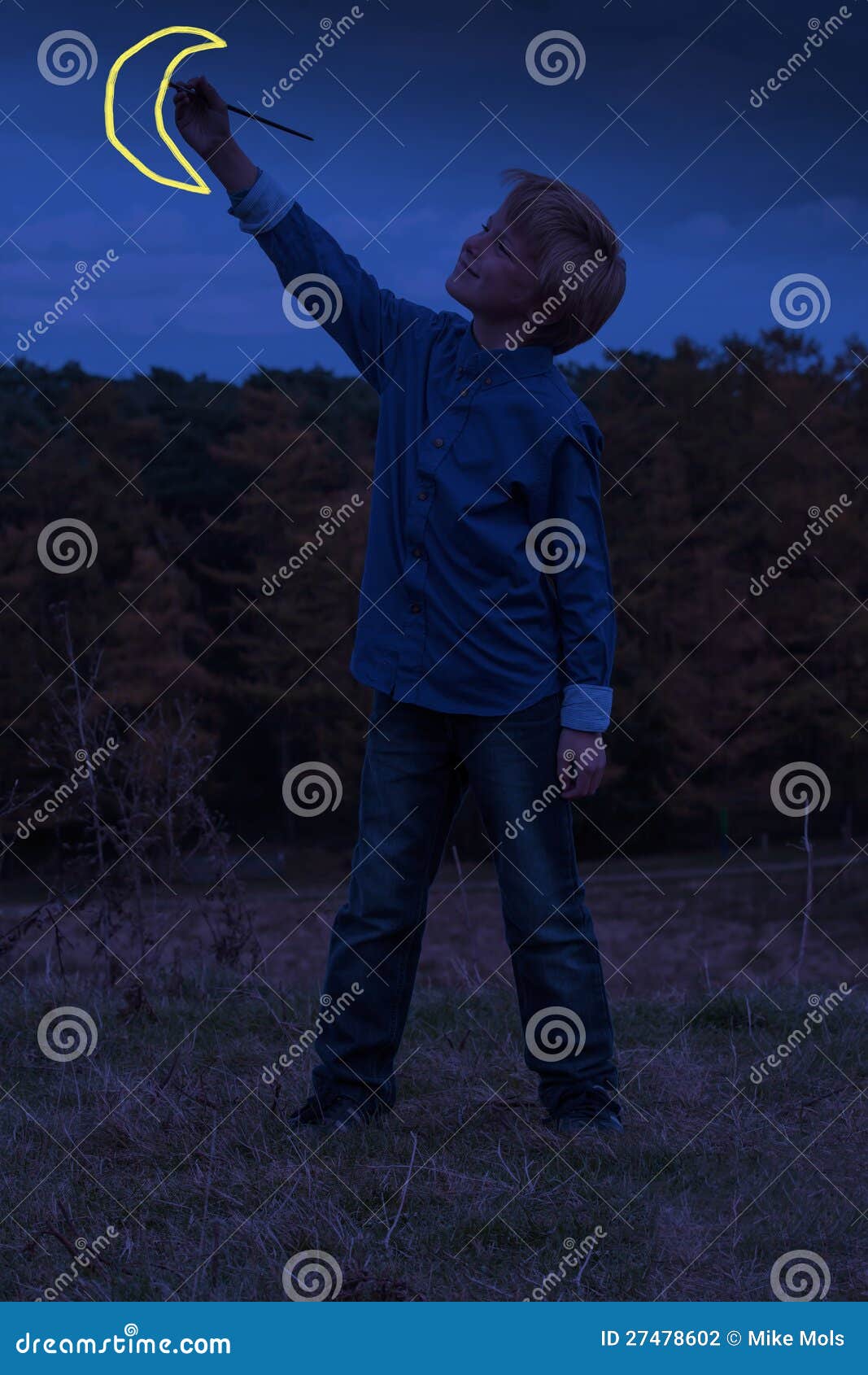 Painting, Sun And Moon. Beautiful Patterns. Bright Colors. Stock ...