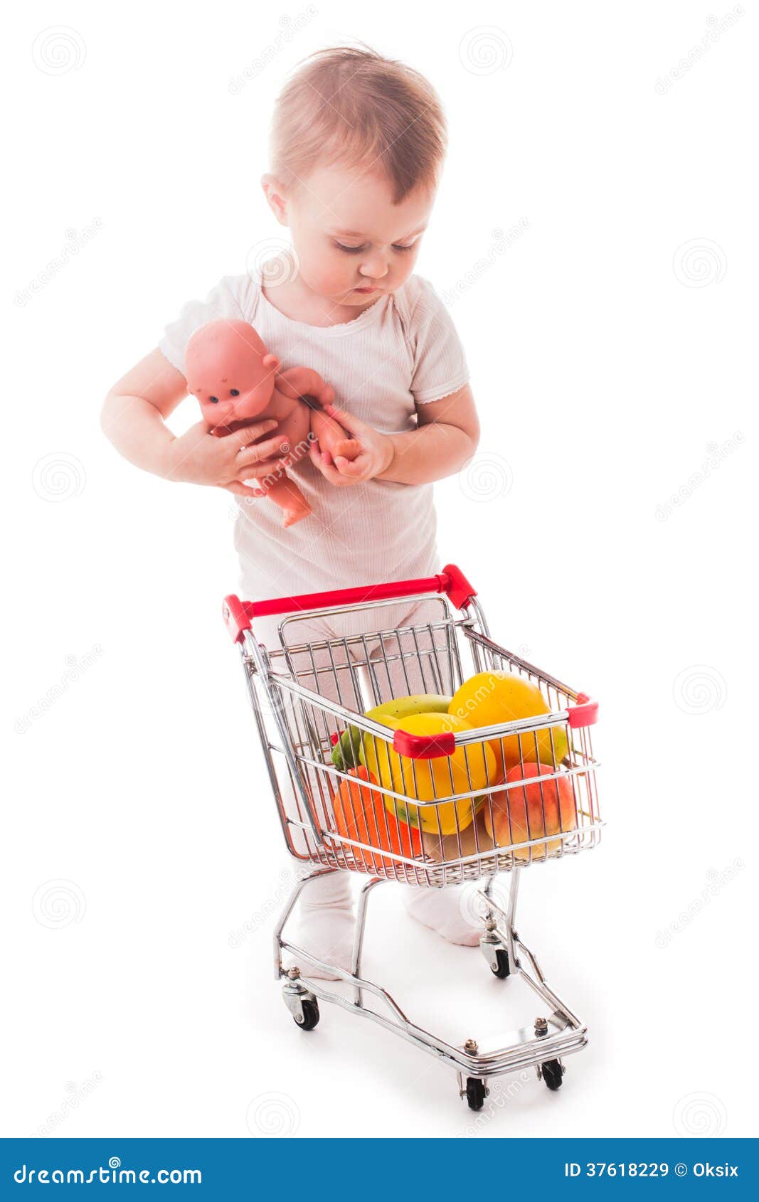 Kid plays in shop stock image. Image of playing, happy - 37618229