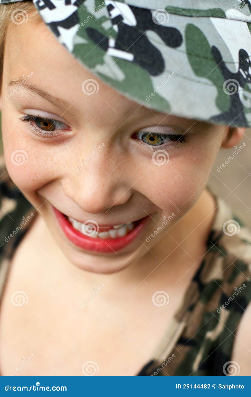 Kid Portrait Closeup stock photo. Image of face, handsome - 29144482