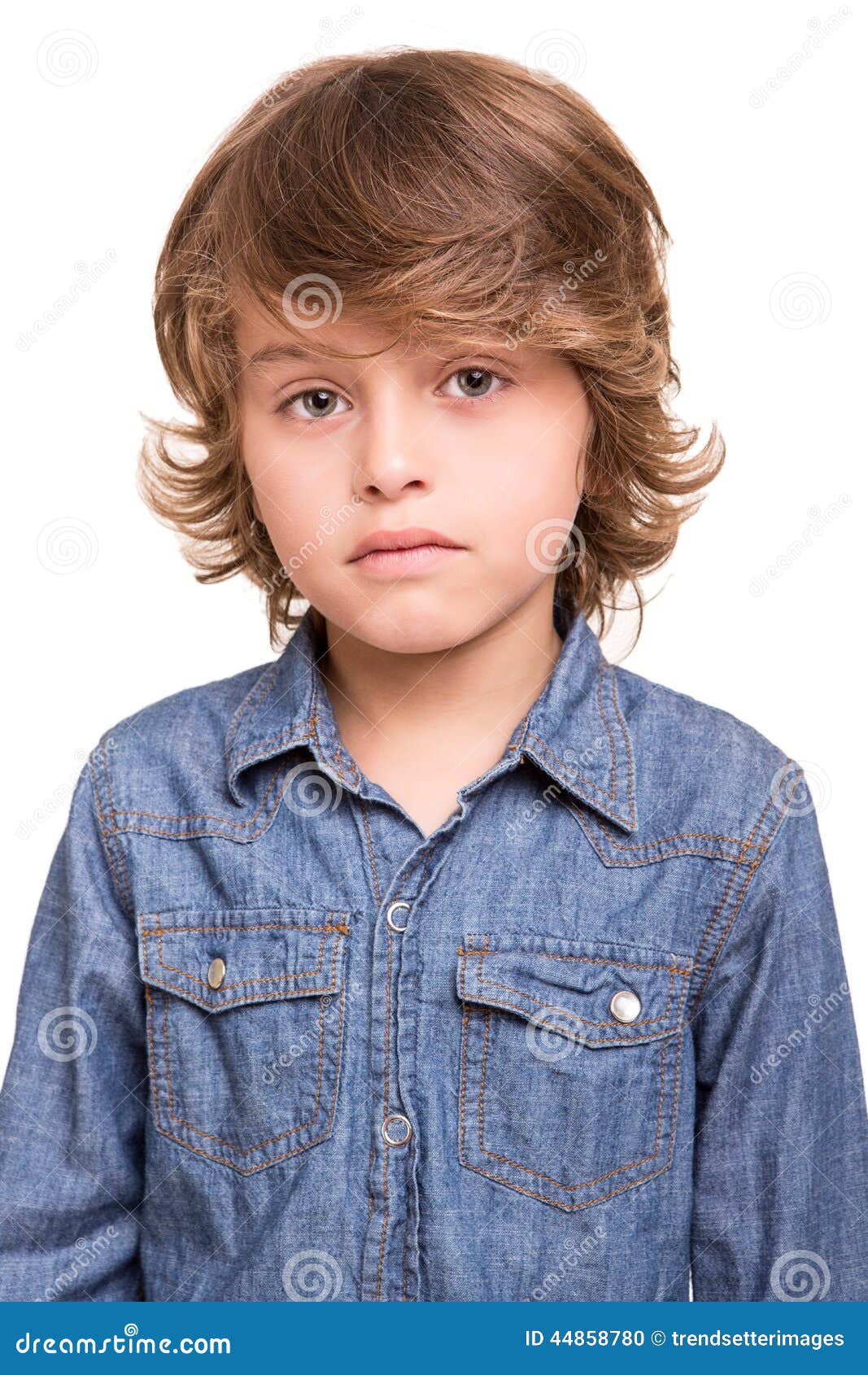 Kid posing over white stock photo. Image of grey, little - 44858780