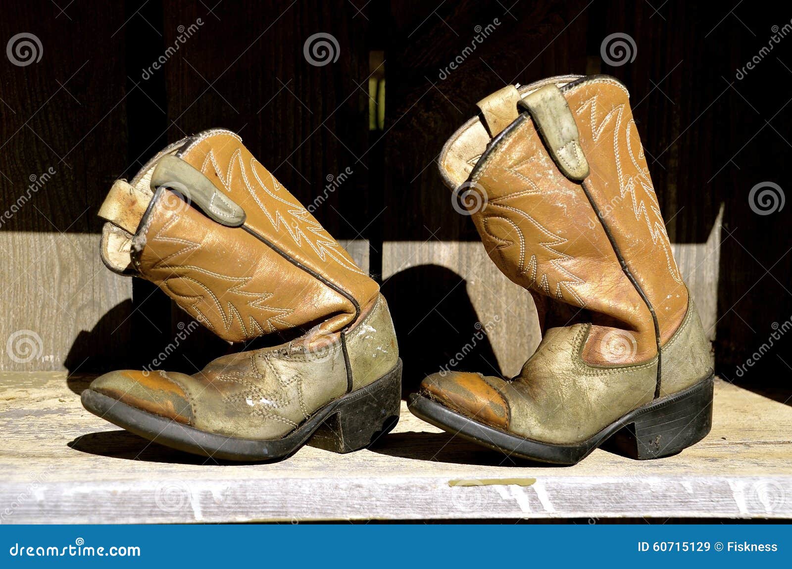 Kid s cowboy boots stock image. Image of cowboy, worn - 60715129