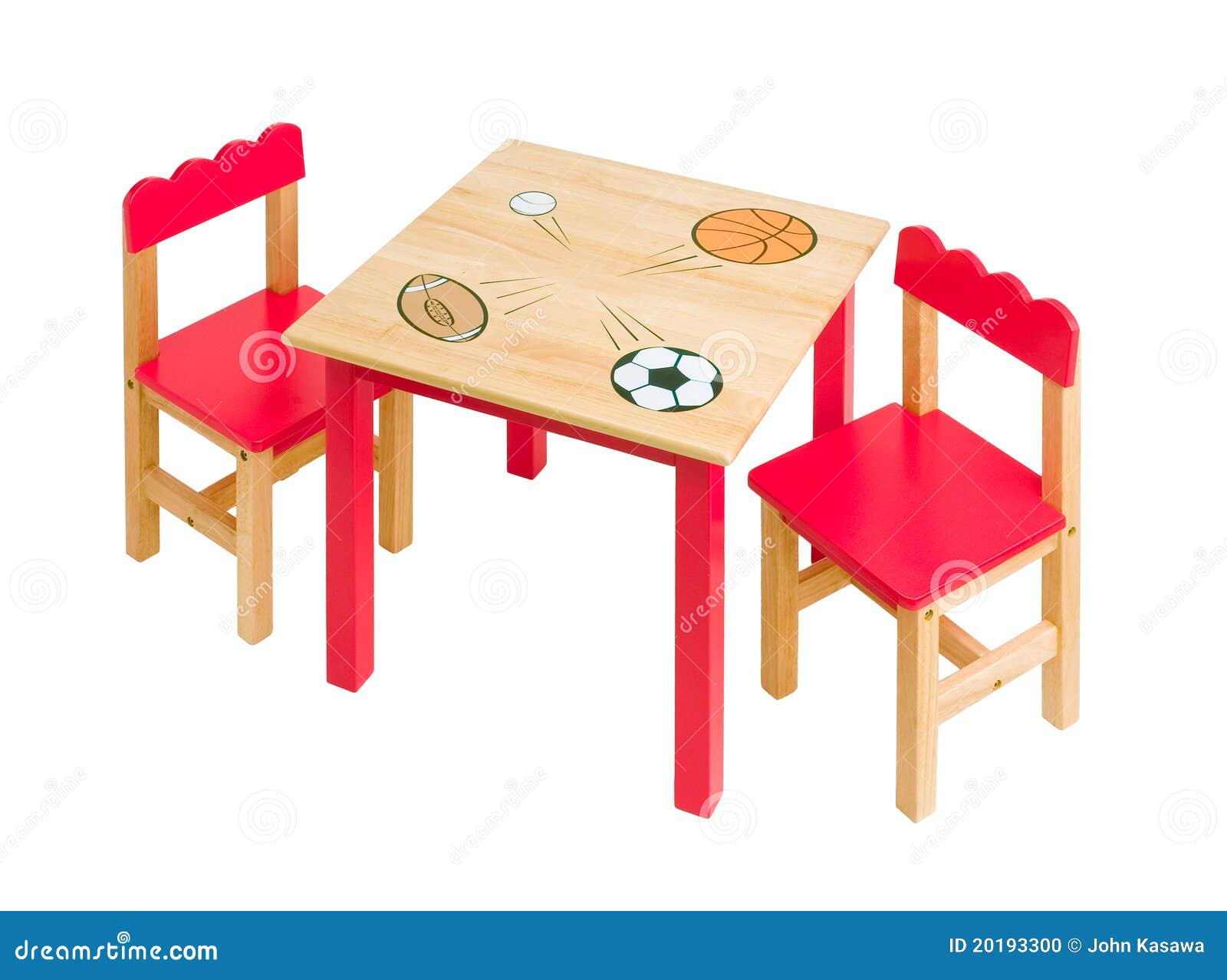 Kid s table set stock photo. Image of color, room, preschooler - 20193300