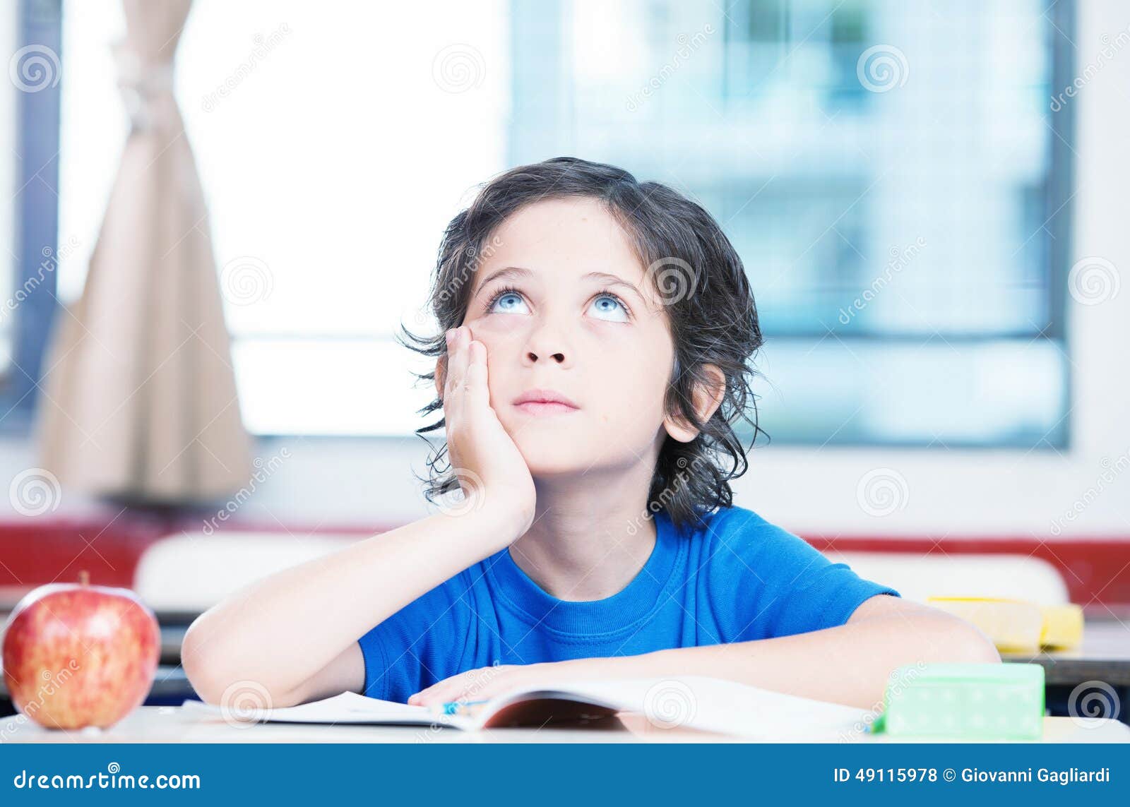 Kids Thinking In School