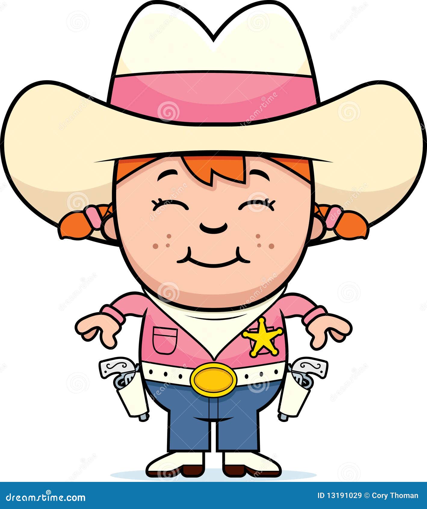Kid Sheriff stock vector. Illustration of sheriff, youth - 13191029