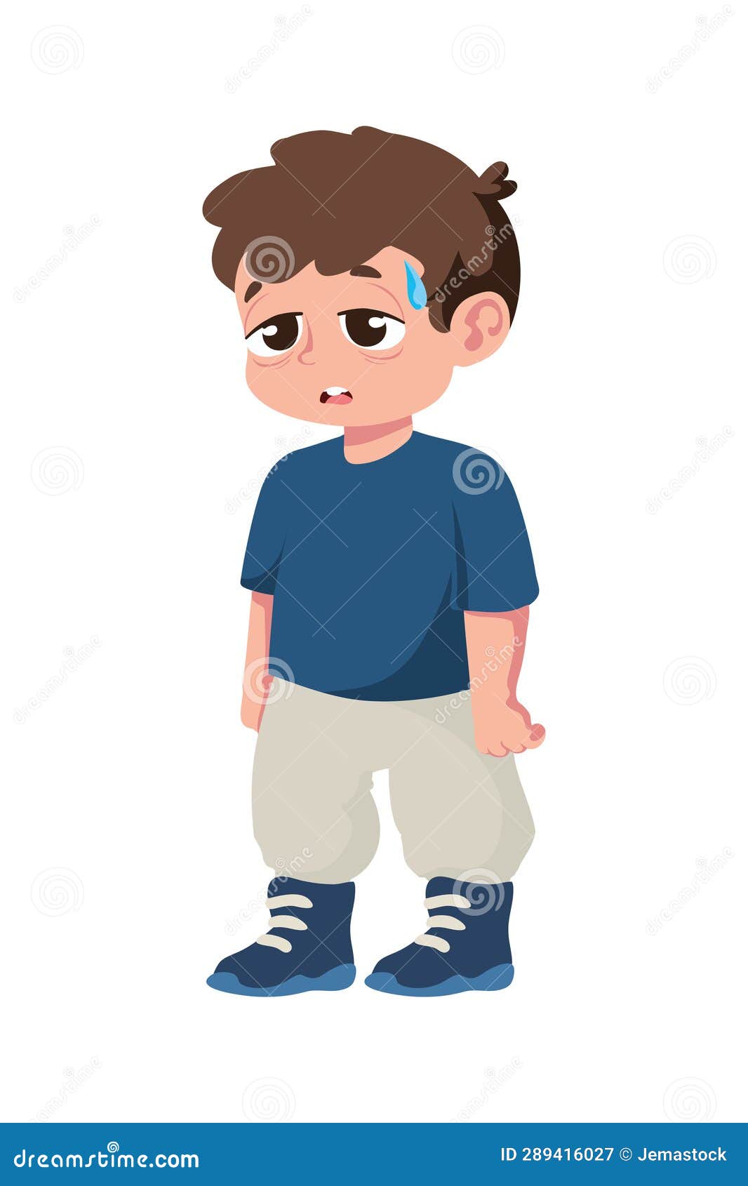 Sweating Icon Vector Isolated On White Background, Logo Concept ...