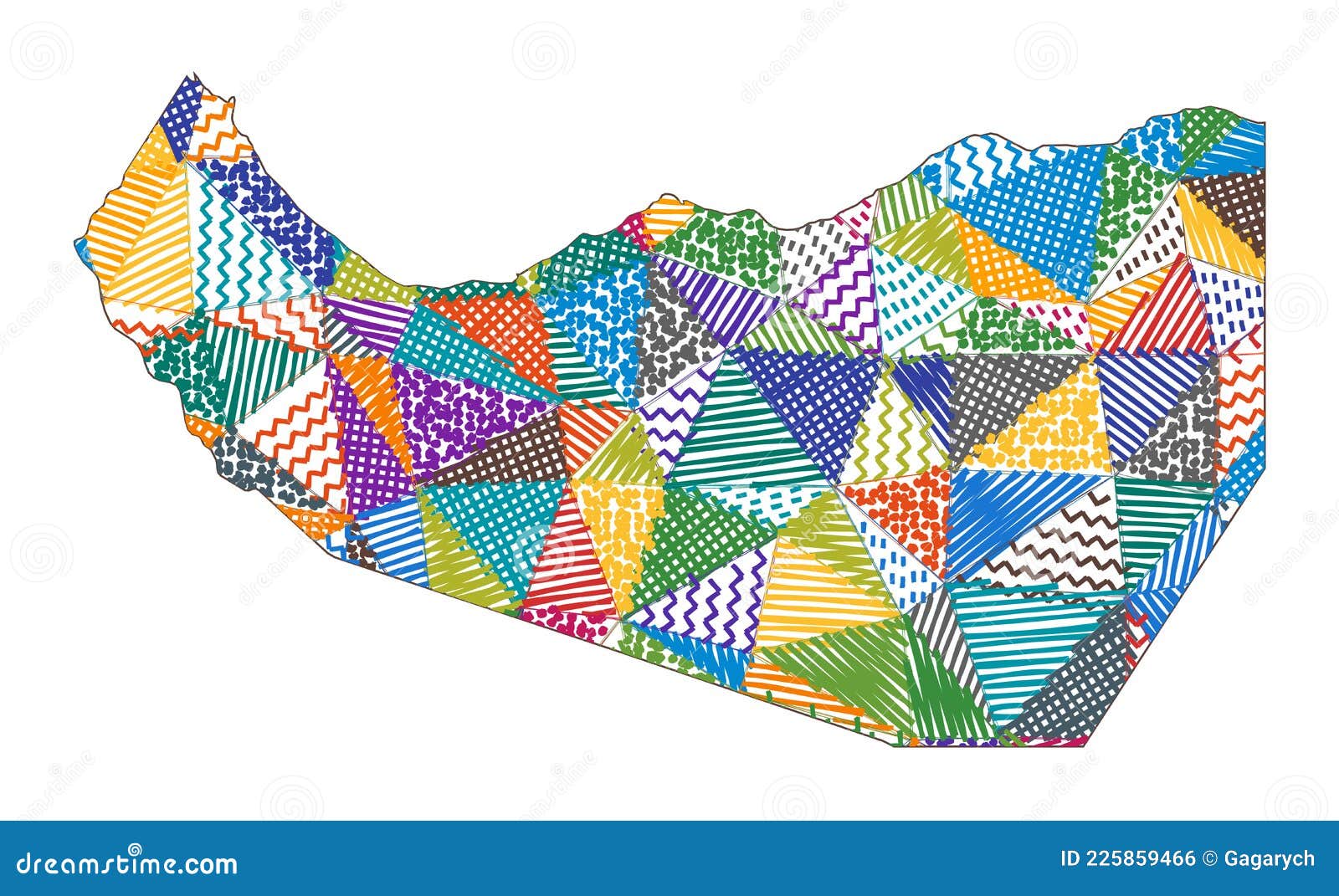 Somaliland Hand-drawn Map. Vector Illustration | CartoonDealer.com ...