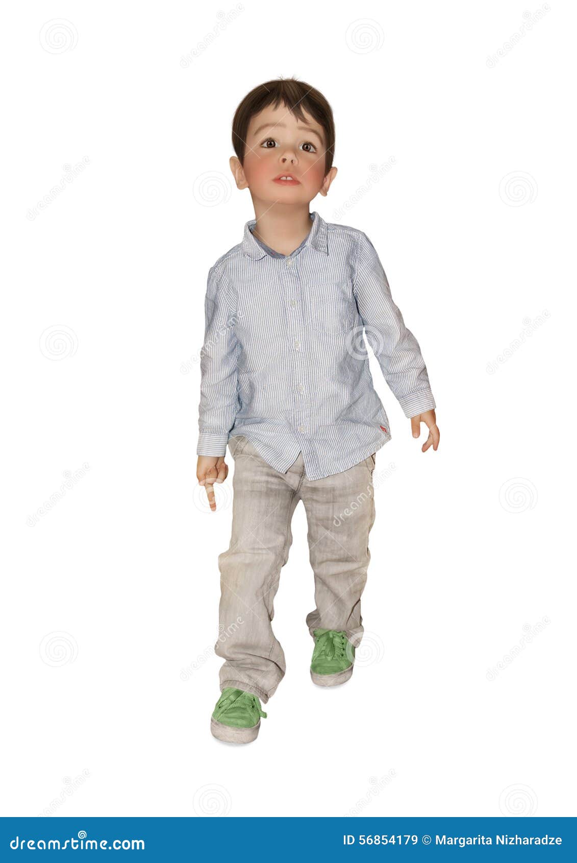 Kid with a surprised look stock image. Image of isolated - 56854179