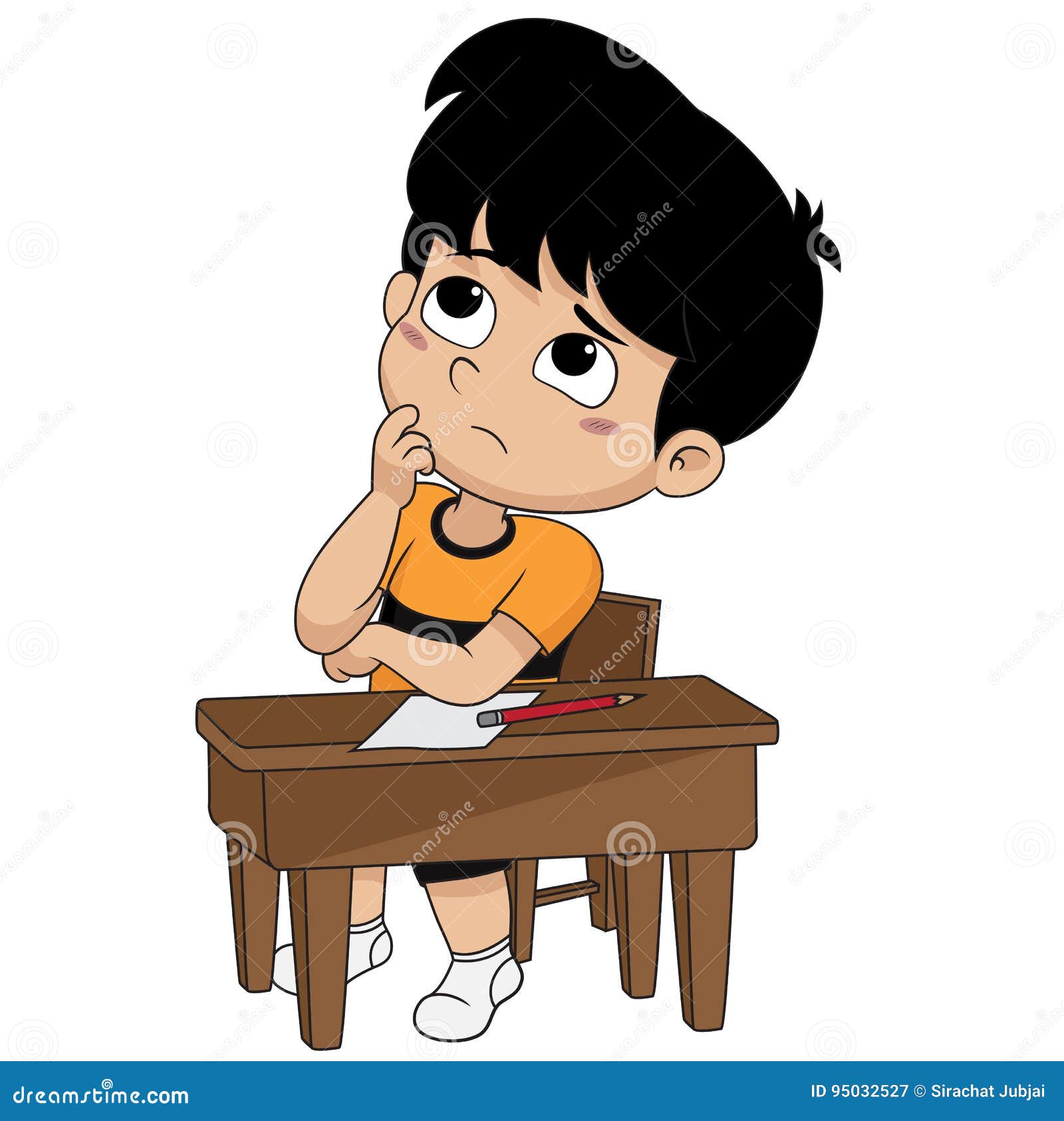 Thinking Kid Animated