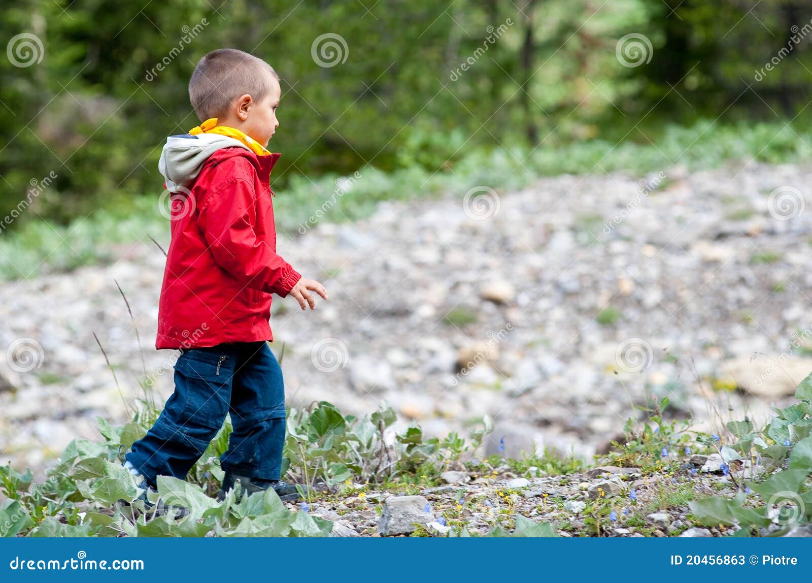 Kid Walking. Stock Photos - Image: 20456863