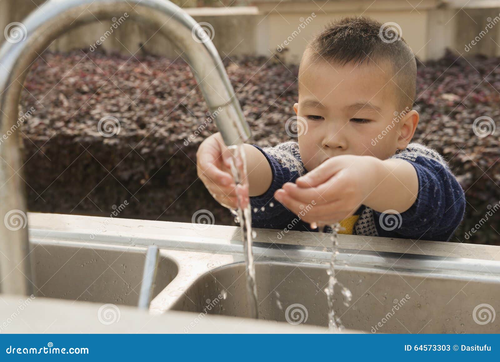 Kid washing hands stock image. Image of chinese, health - 64573303
