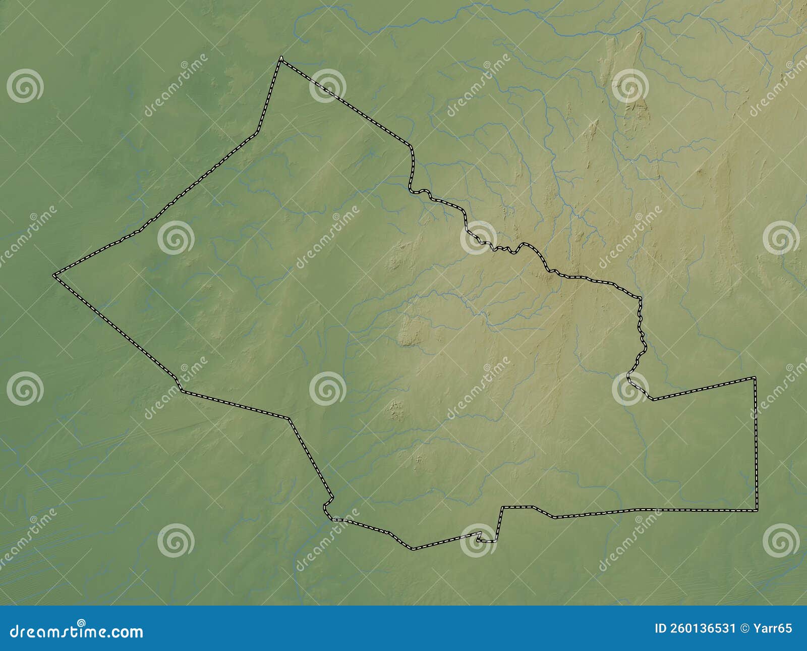Kidal, Mali. Physical. No Legend Stock Illustration - Illustration of ...
