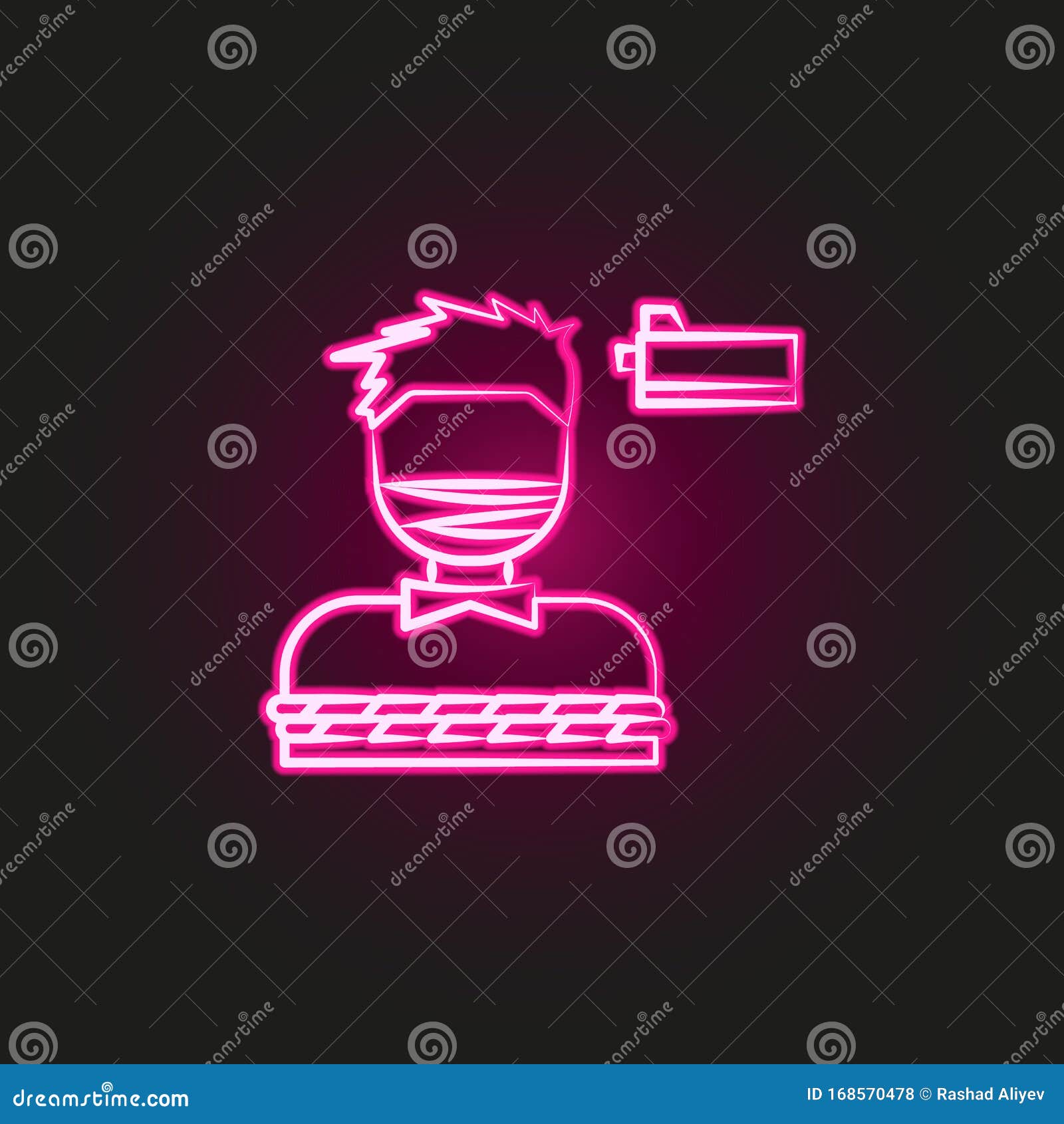 Kidnapping Icon Vector Sign And Symbol Isolated On White Background ...