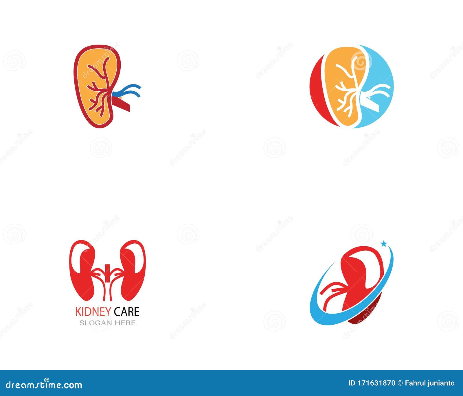 Kidney Care Icon and Symbol Vector Illustration Stock Illustration ...
