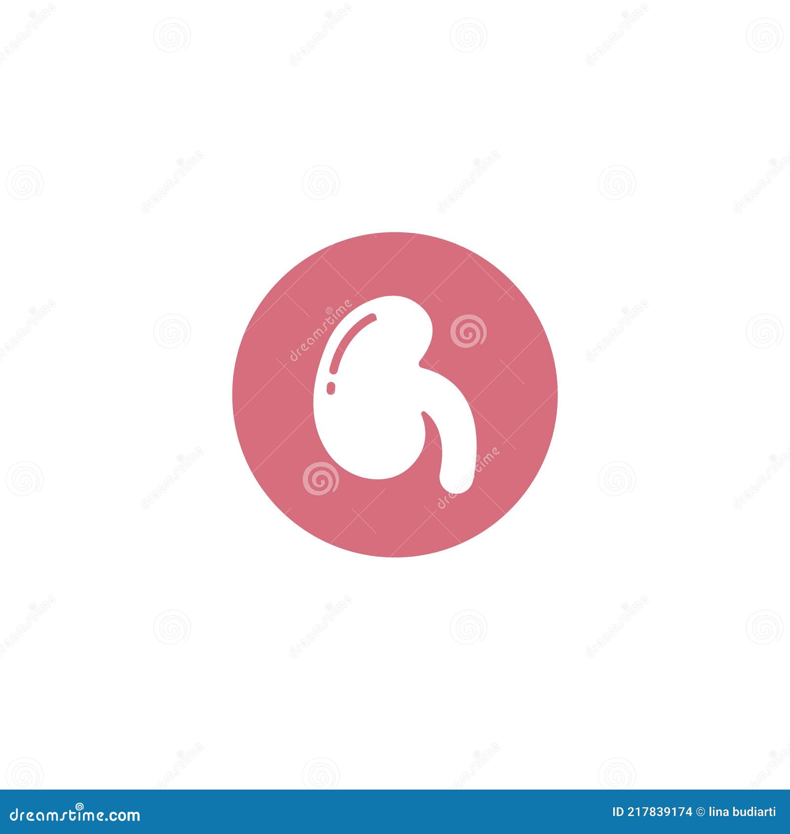 Kidney Icon. Idea Of Urology System And Nephrology Vector Illustration ...
