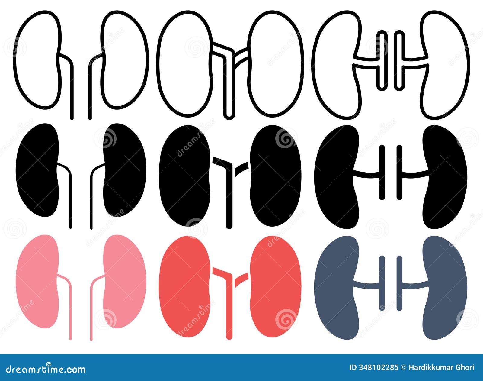 Kidney Icon Design Illustration. Human Organ Icon, Kidney Care Logo ...